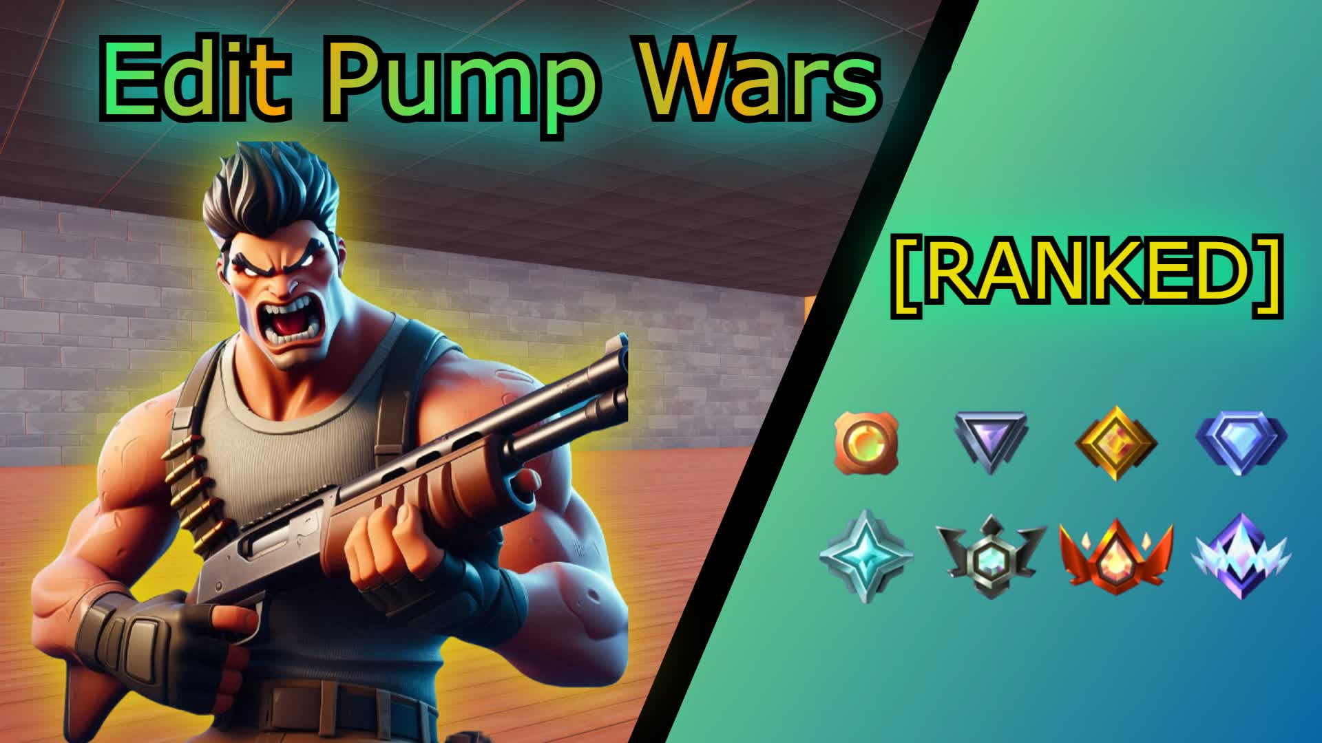 ️ [RANKED] Edit Pump Wars 🎯 7212-0617-9460 by cdras - Fortnite