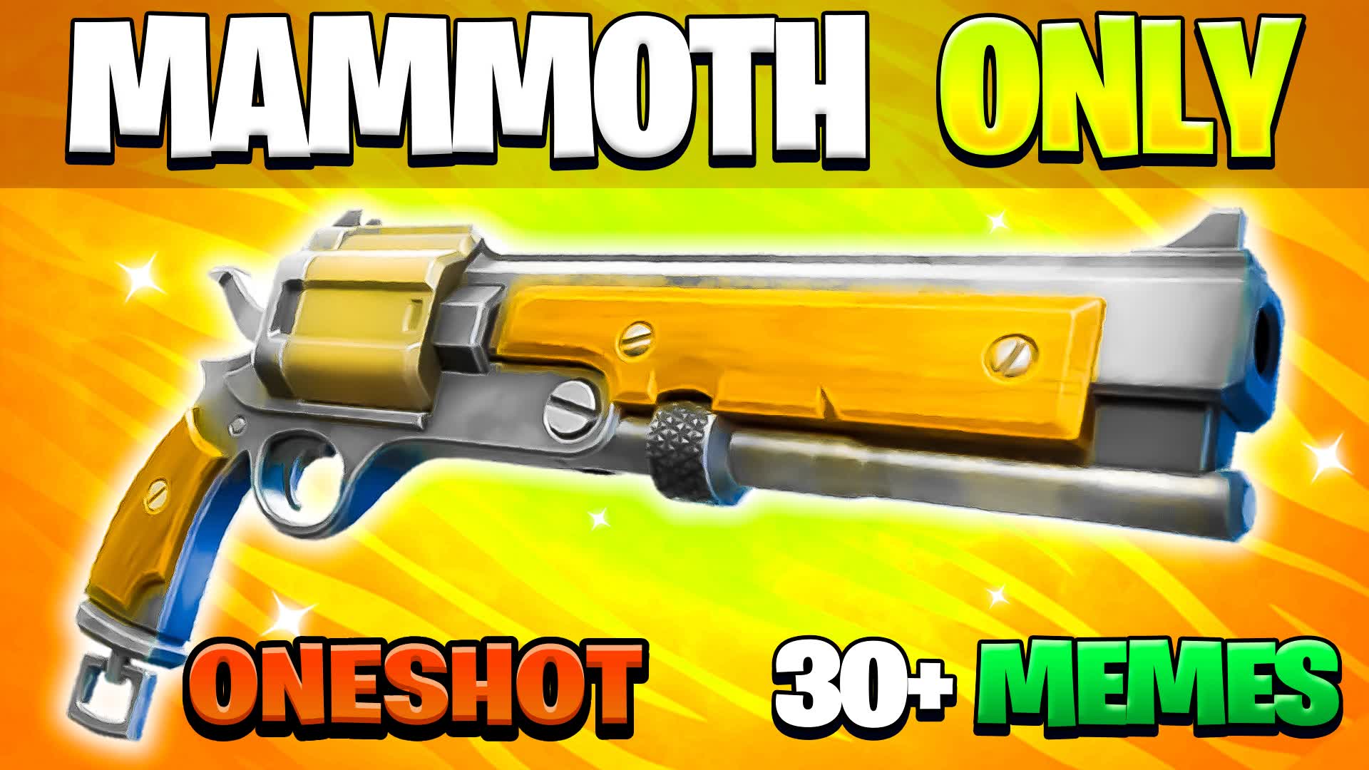 MAMMOTH PISTOL ONLY 🎯 ONE SHOT MEME🔫 6262-9497-3293 by vxg - Fortnite
