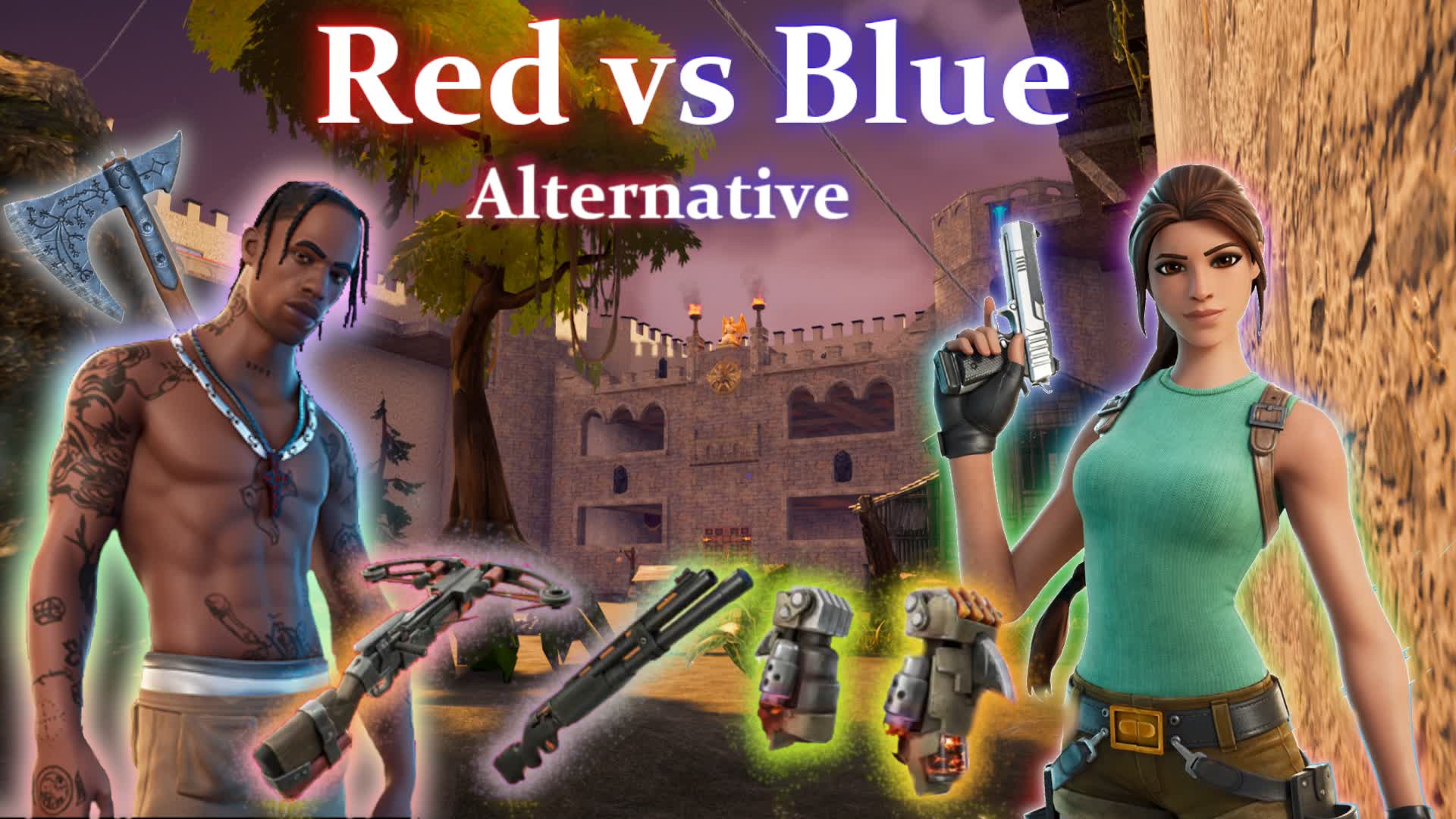 Red vs Blue Alternative 🟥🟦 5763-7203-7174 by foxkh - Fortnite Creative ...