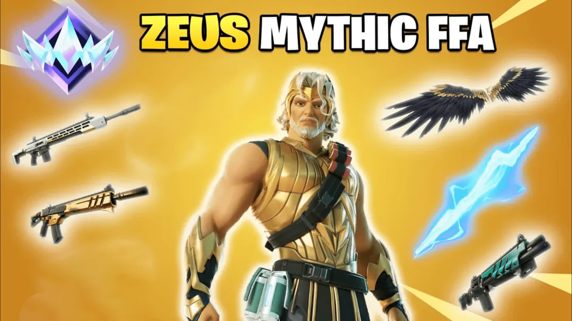 ZEUS MYTHIC FFA - RANKED 9960-7864-3539 by trialarcher - Fortnite ...
