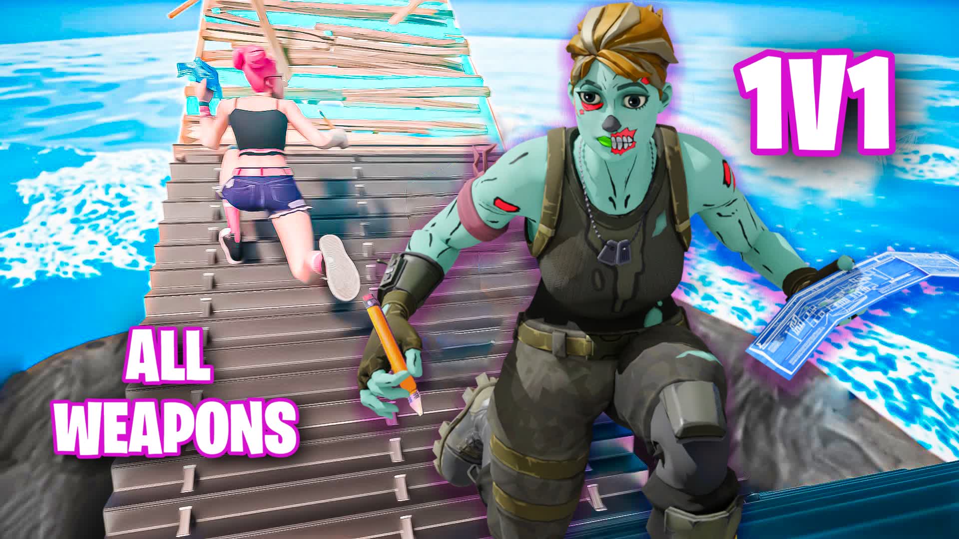 1v1 Ultimate | ALL Weapons - Ranked 🔥 4162-5974-6649 by lucky43 - Fortnite