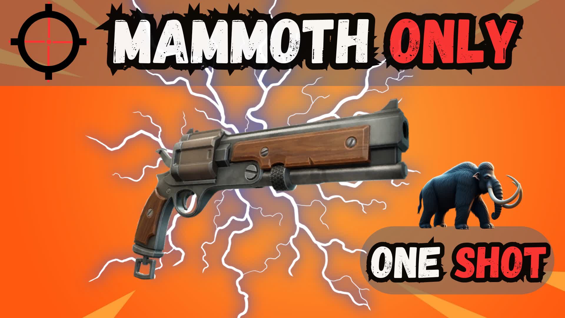 MAMMOTH PISTOL ONLY 💥 ONE SHOT 2133-5217-4989 by bladesun - フォートナイト