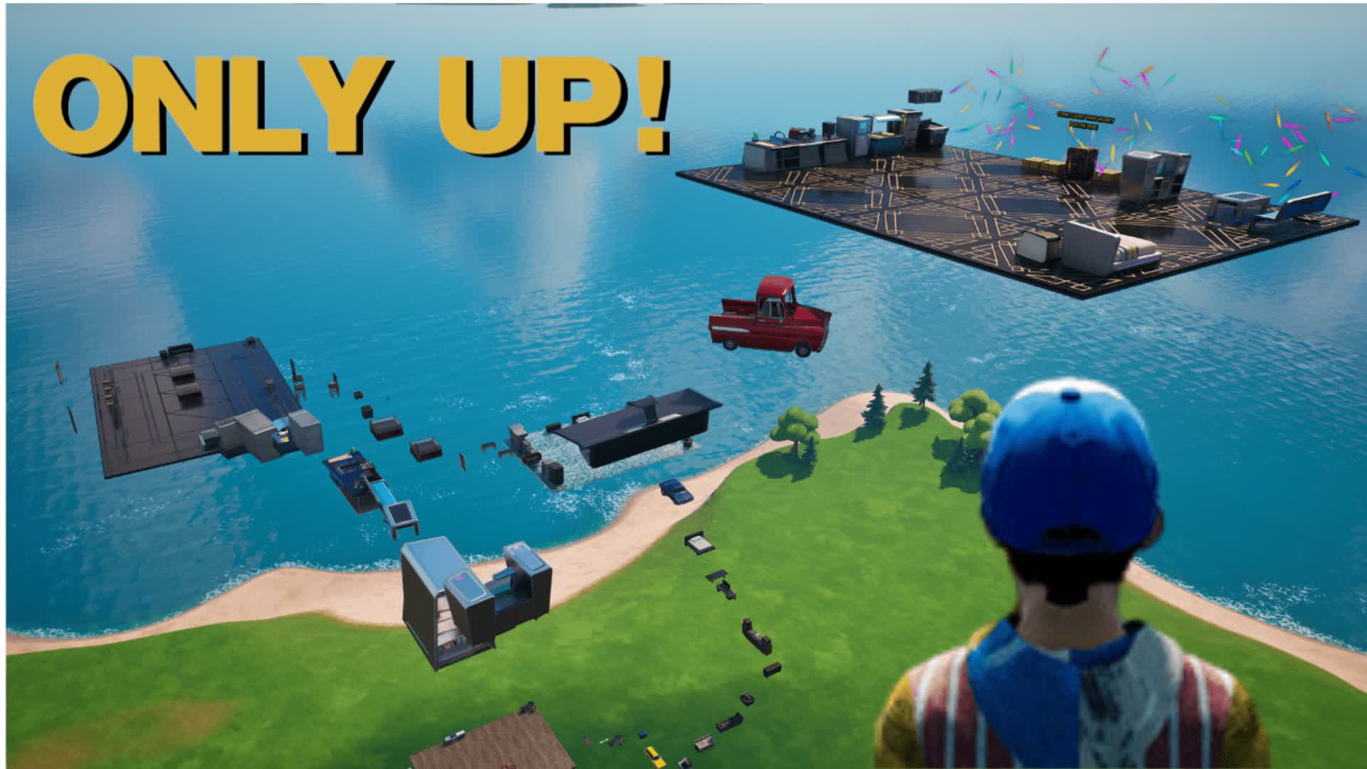 ONLYUP! Check points! GET RICH! 6484-5047-9042 by stroh-time - Fortnite Creative Map Code ...