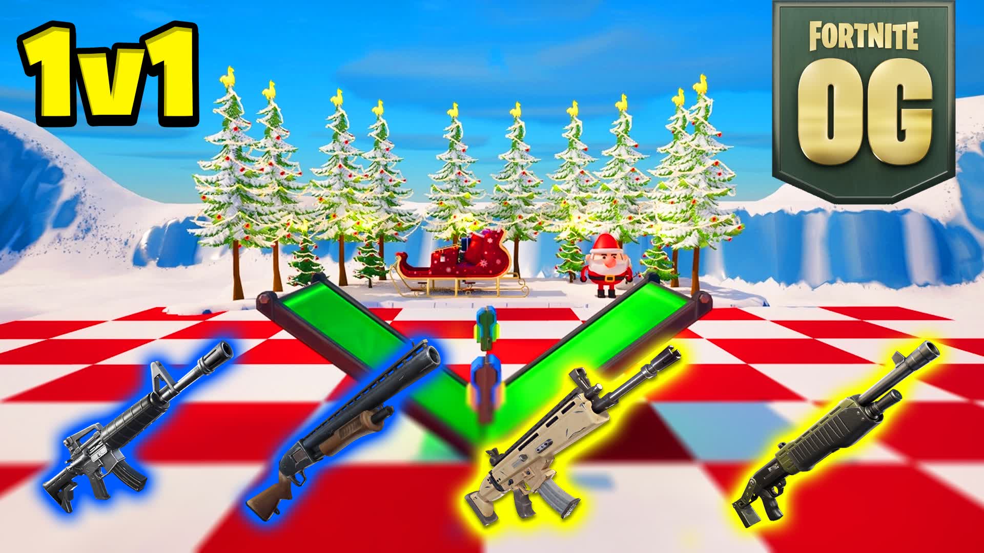 XMAS 1V1 FFA🎅🏼 9645-2828-1548 by epicplay-studio - Fortnite Creative ...