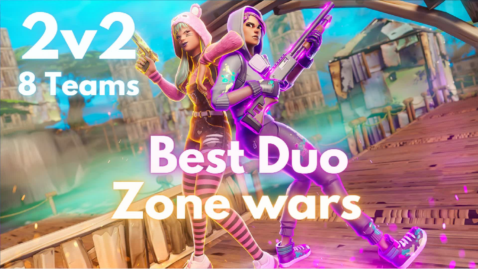 Best duo 2v2 zone wars 0020-8735-7350 by tiktok_srgamesxd - Fortnite Creative Map Code - Fortnite.GG