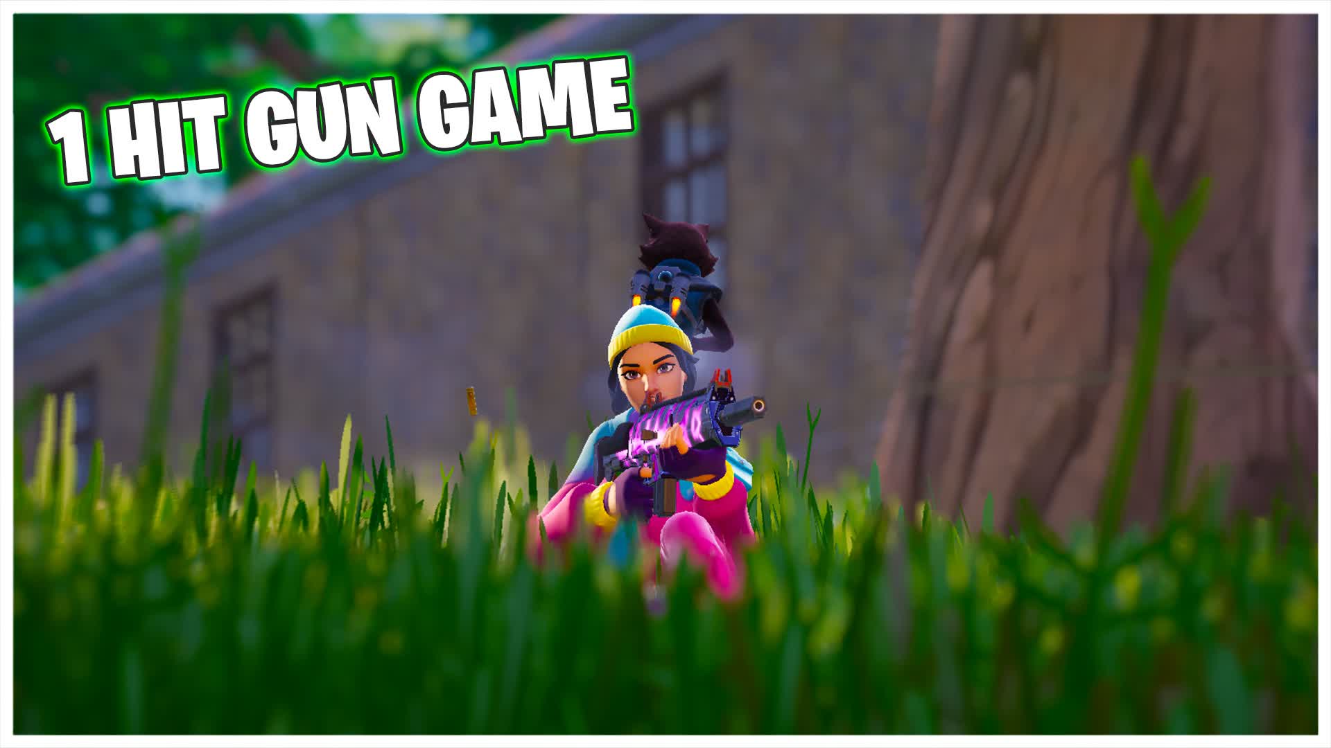THE ISLAND | 1 HIT GUN GAME - 2550-6823-7360 | Fortnite Zone