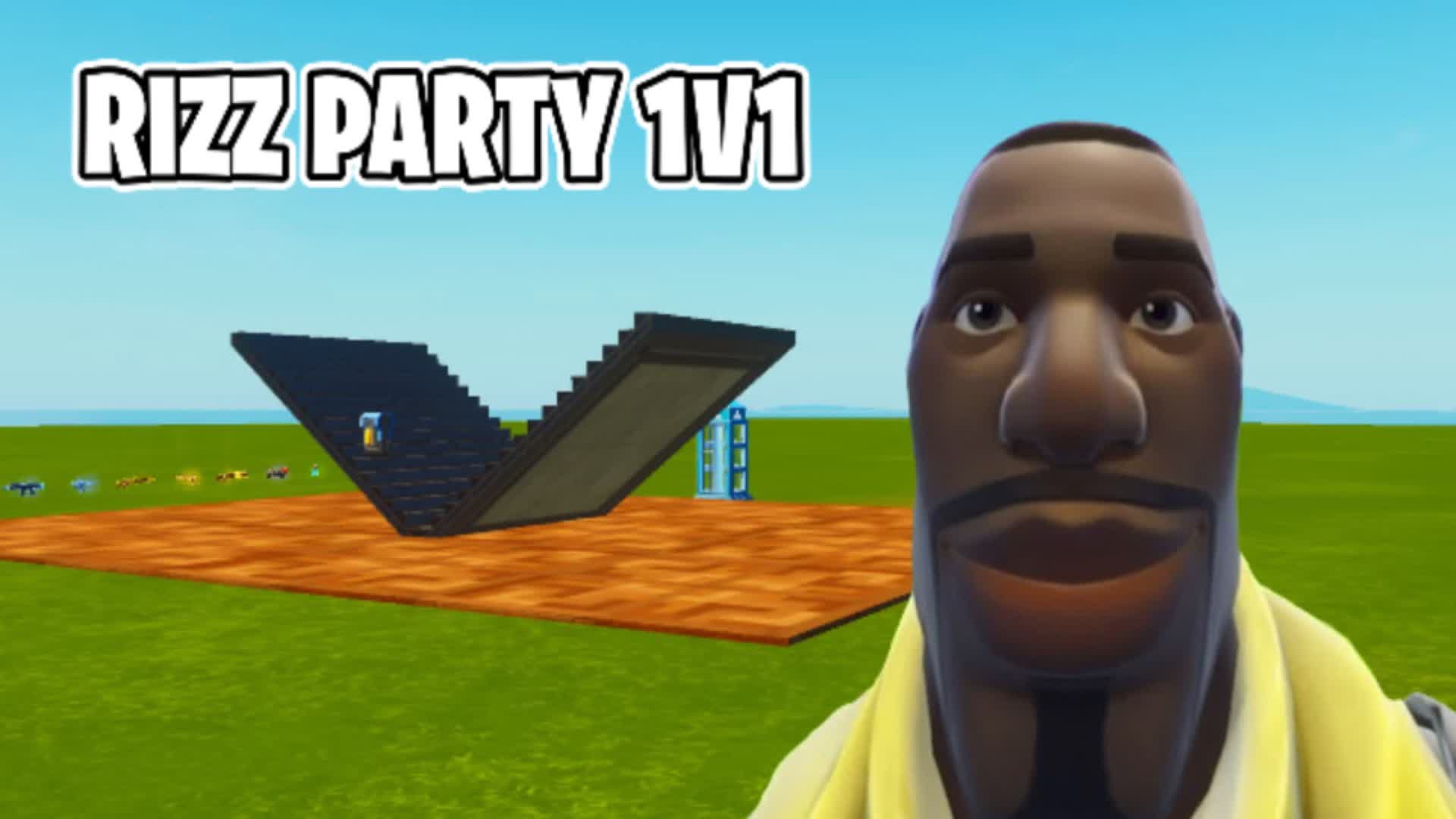 TikTok Rizz Party 1v1 3653-2707-7282 من ابتكار nolanykyk - Fortnite