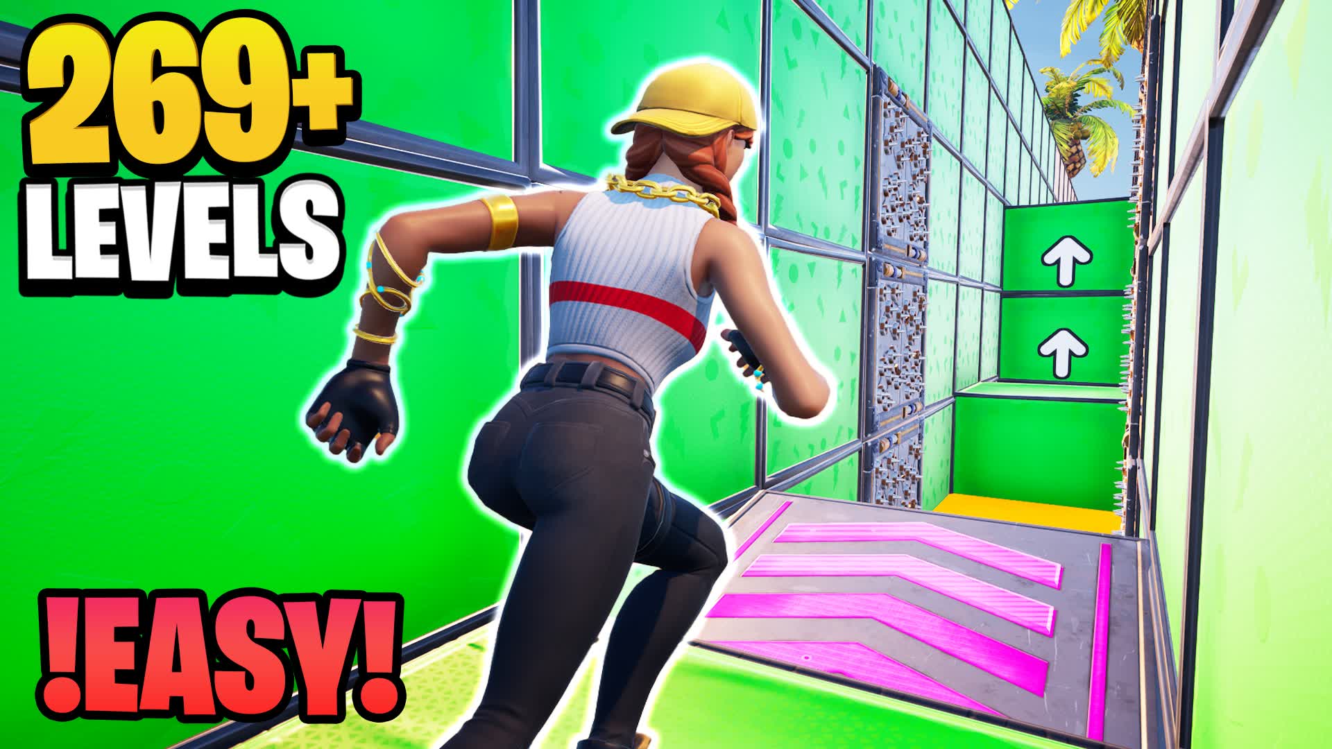 ⭐EASY DEATHRUN PARKOUR 269+ 7412-1905-1758 by gmaikelo - Fortnite Creative Map Code - Fortnite.GG