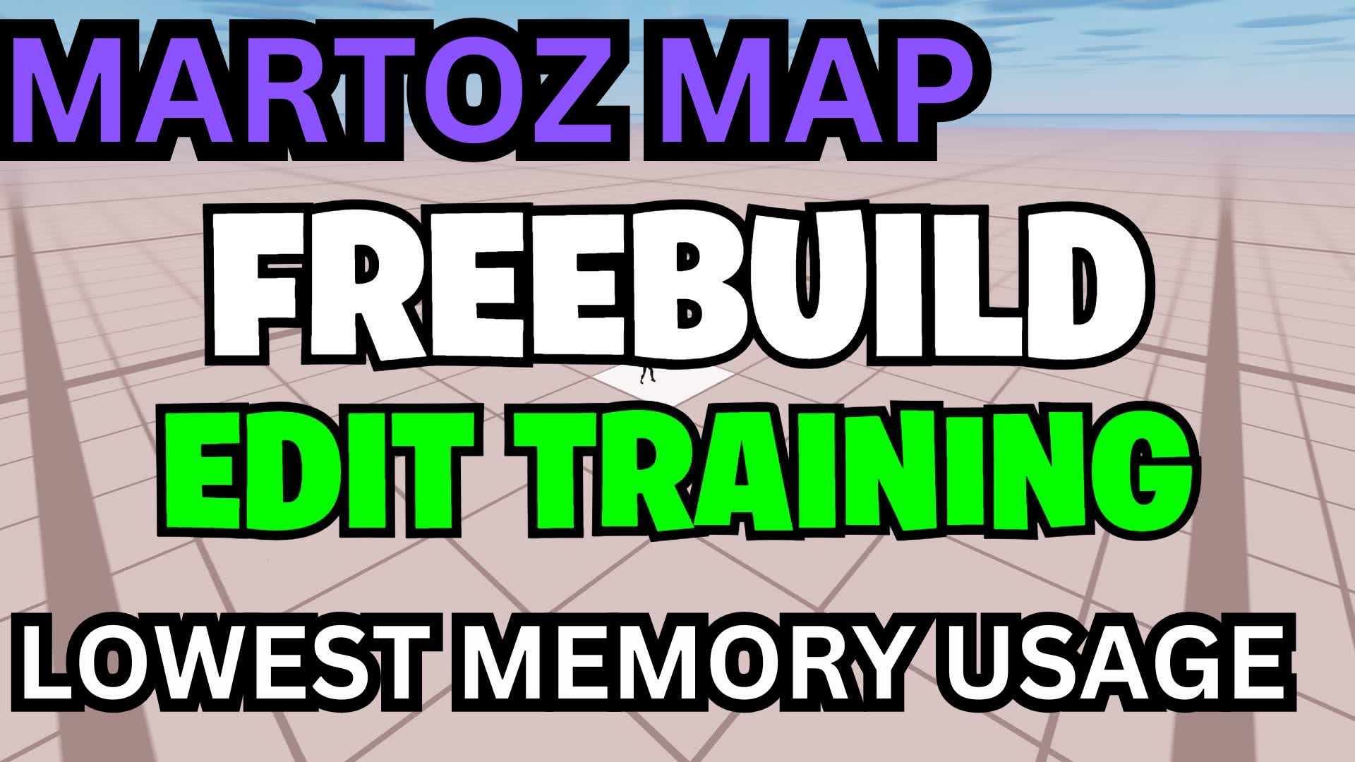 MARTOZ FREEBUILD MAP LOWEST MEMORY USAGE 8696-3026-0608 by fazedaniel - Fortnite Creative Map ...