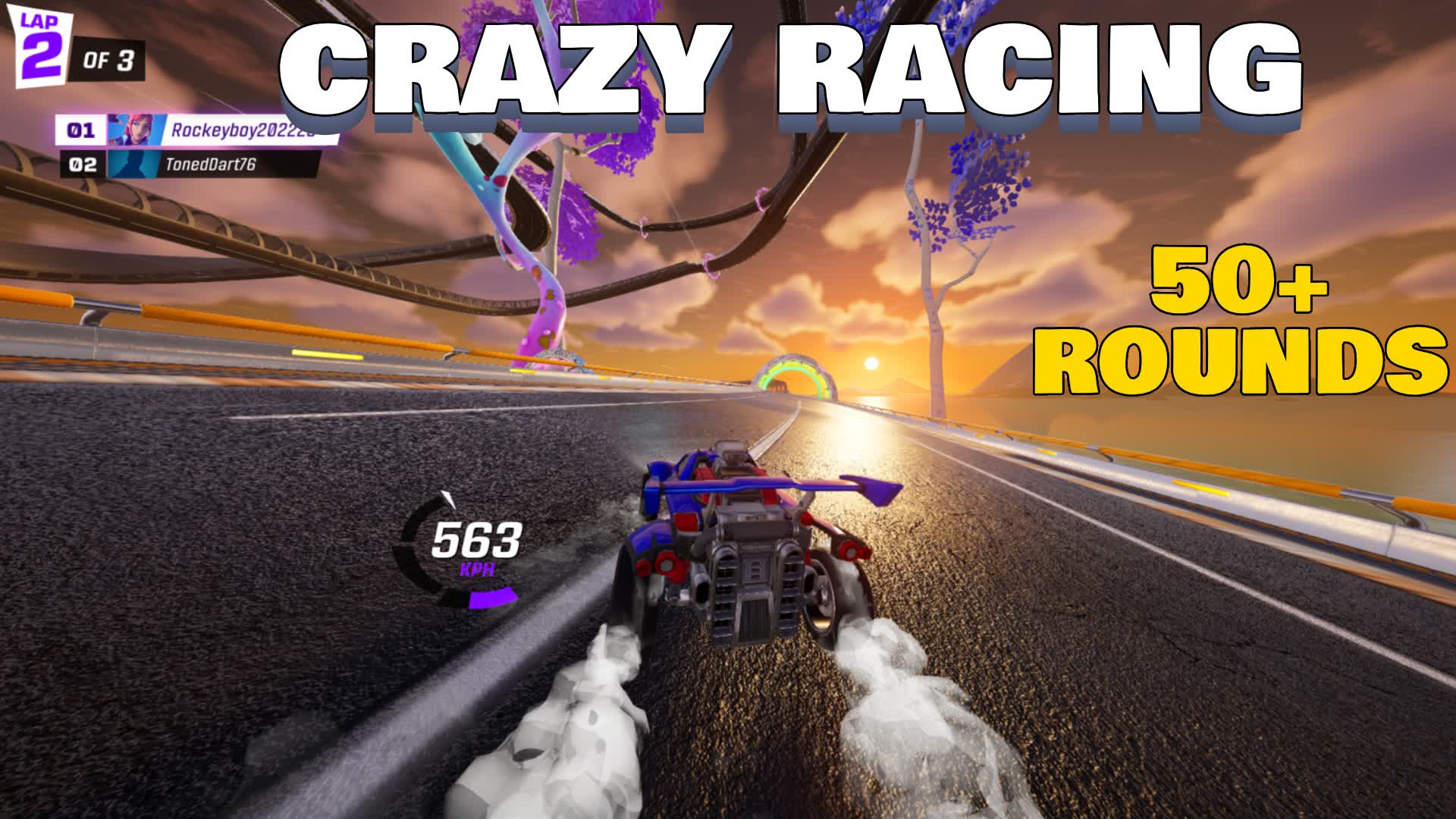 CRAZY RACING 1347-9414-8954 by mkss2013 - Fortnite Creative Map Code ...