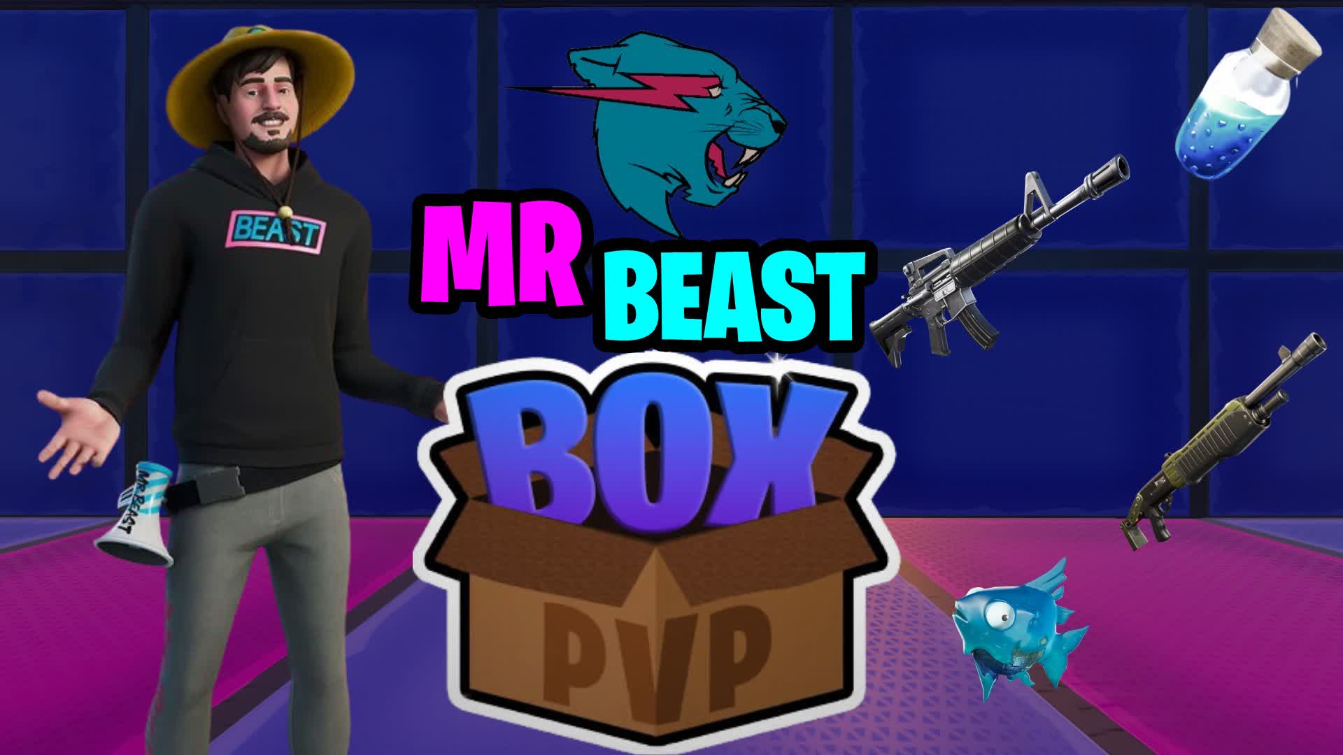 Boxfight Mr Beast 8277-3693-4223 by chuchupa - Fortnite Creative Map ...