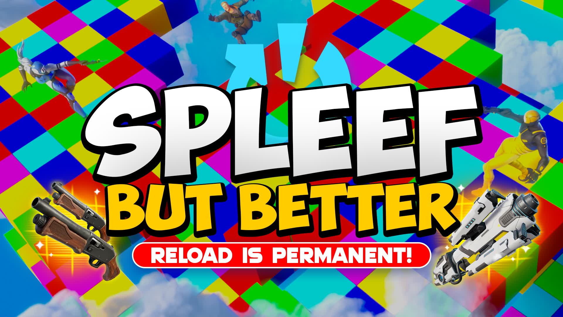Spleef But Better 8232-8944-3888 by stewpified - Fortnite Creative Map ...