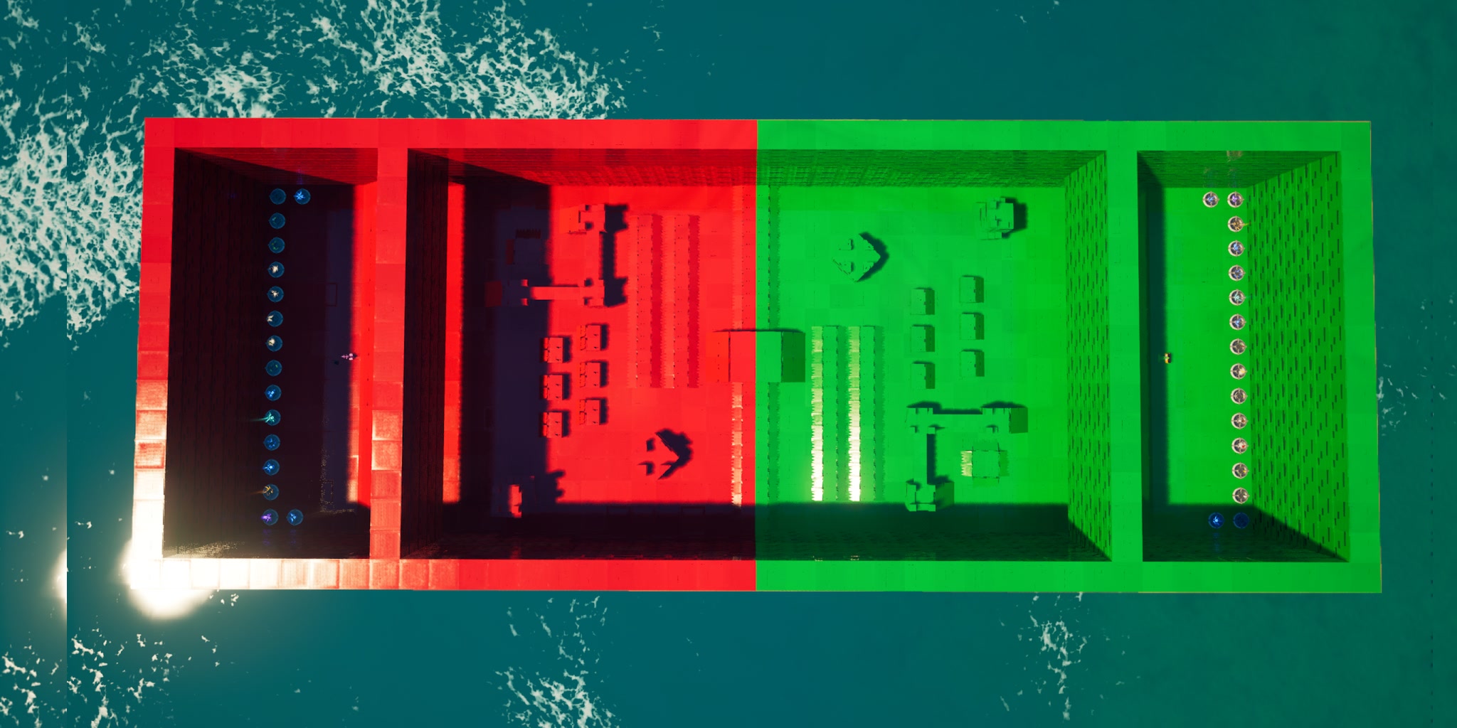 Red Brick VS Green Block 8443-4927-1137 by ironstarboost - Fortnite ...