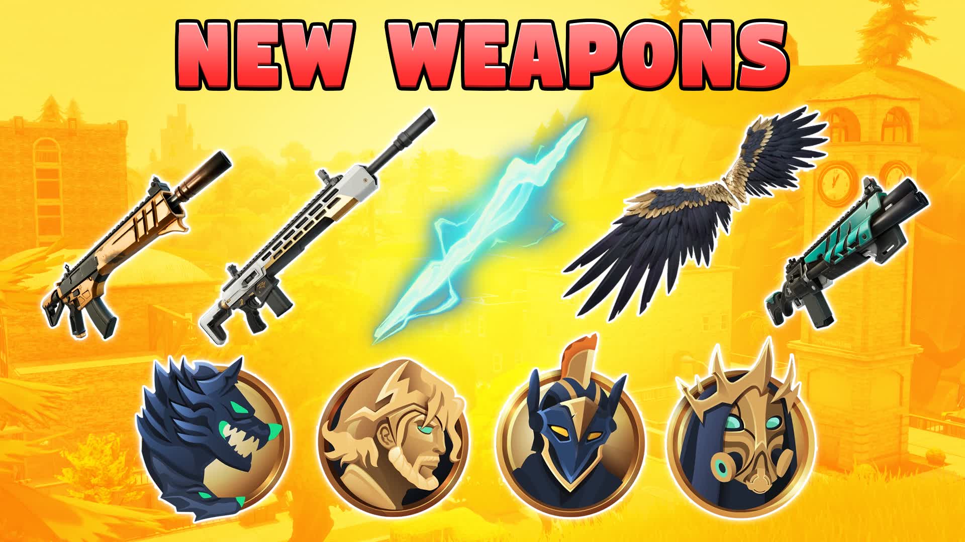 NEW WEAPONS - ZONE WARS ⭐ 5943-0924-3967 by tycoons - Fortnite Creative ...