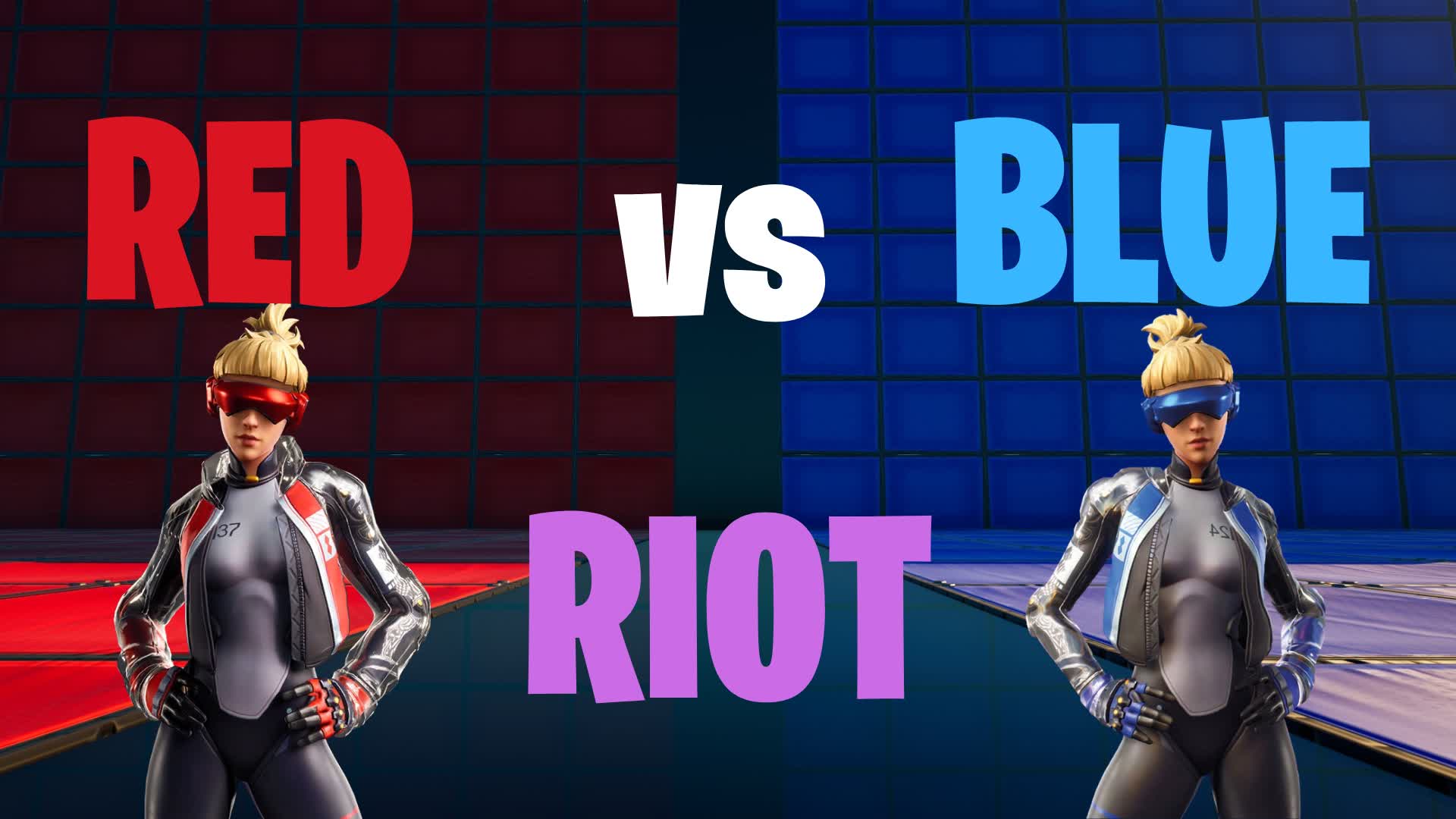 🟥RED🟥 VS 🟦BLUE🟦 RIOT 3534-9447-6343 by airforcehannah - Fortnite ...