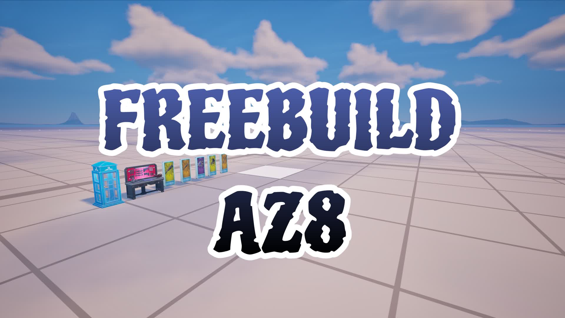 FREEBUILD AZ8 2682-4349-2096 by dxll - Fortnite Creative Map Code - Fortnite.GG