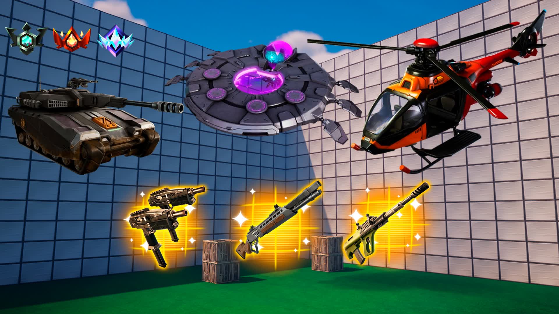 BANG BANG EVERY GUN 4261-7290-2219 by slisth - Fortnite Creative Map ...