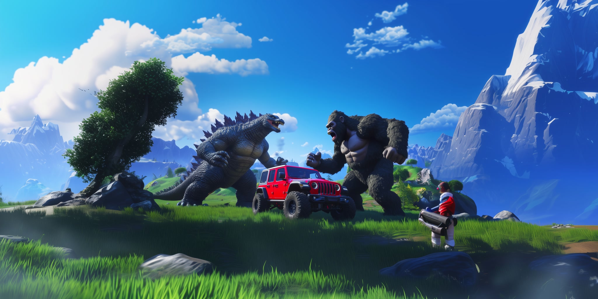GODZILLA VS KONG - DRIVE 9246-6929-5974 by playmoremaps - Fortnite ...