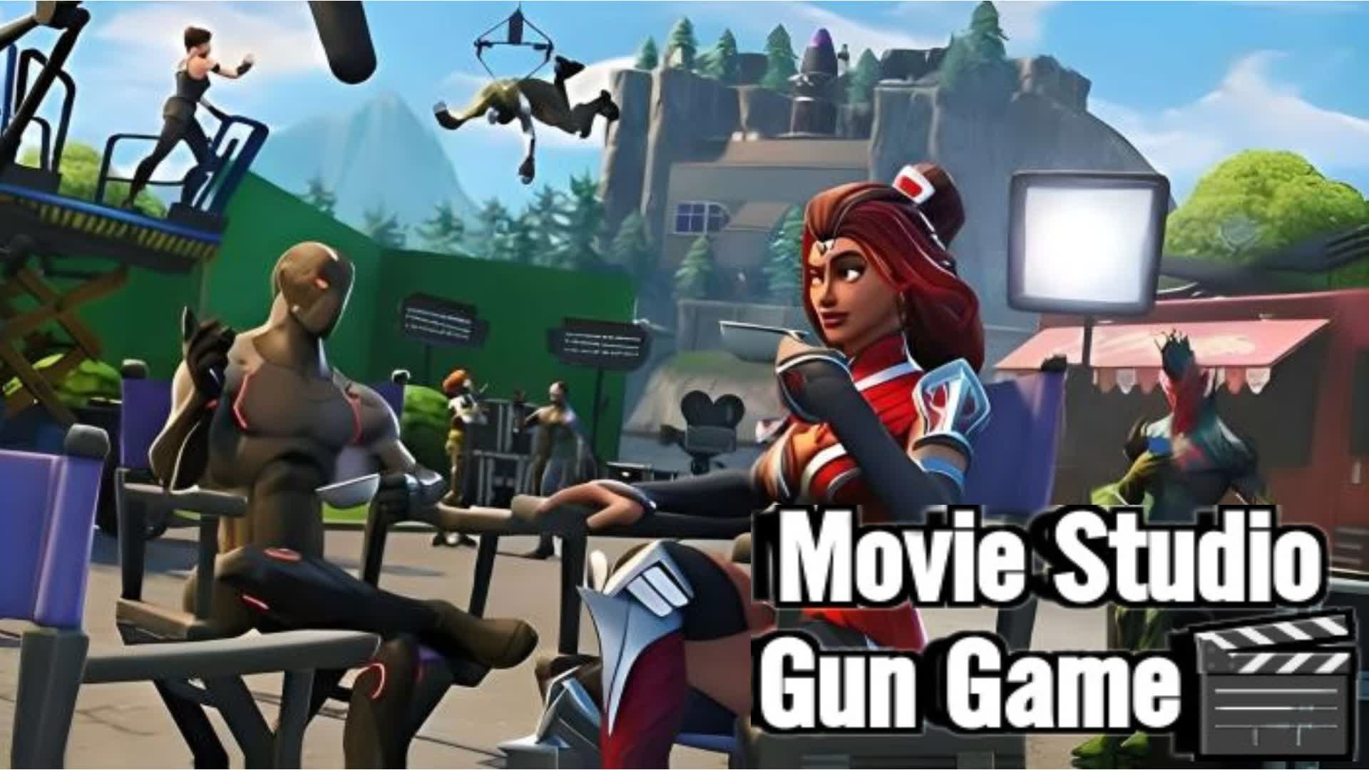 🎬Movie Studio Gun Game🍿 9428-6426-8959 by foul - Fortnite Creative Map ...