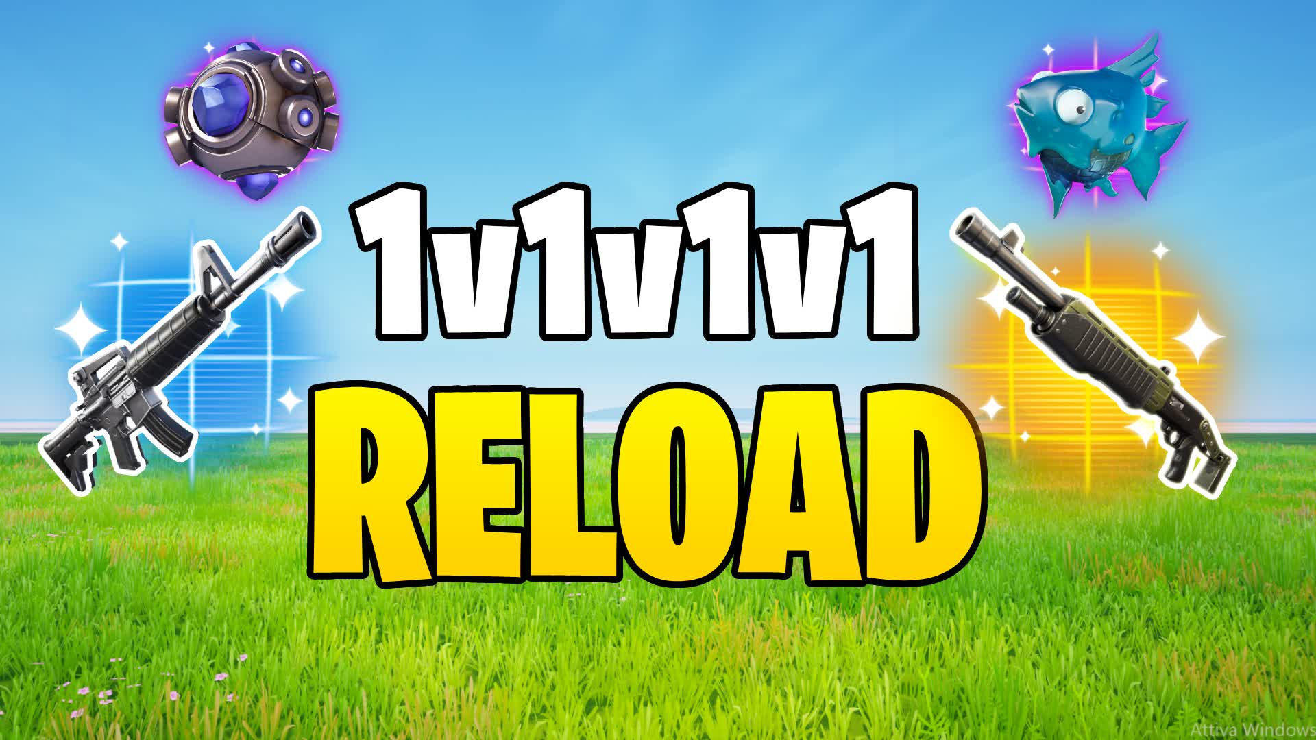 1V1V1V1 REOLAD - FREE FOR ALL🧡 2931-0203-8441 by mandarino - Fortnite ...