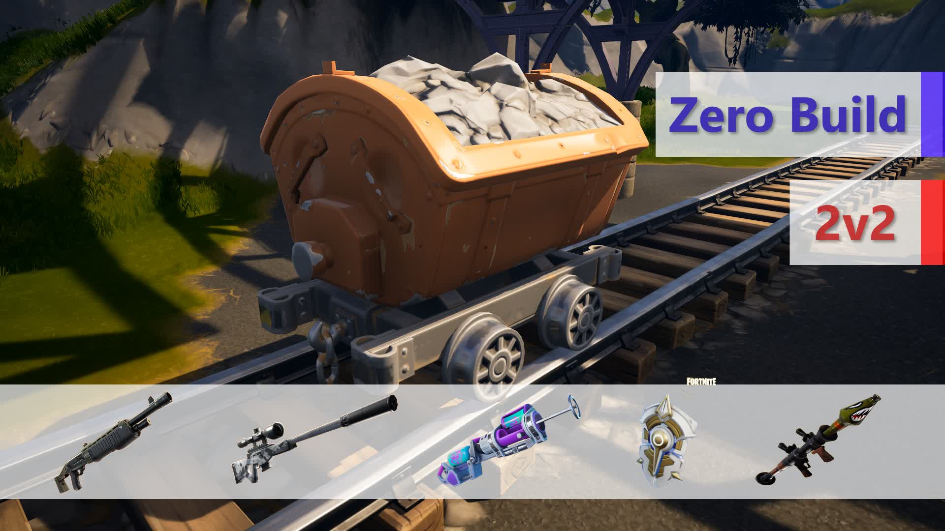 Juega The train (2v2) - 2810-2226-8359 | Fortnite Zone