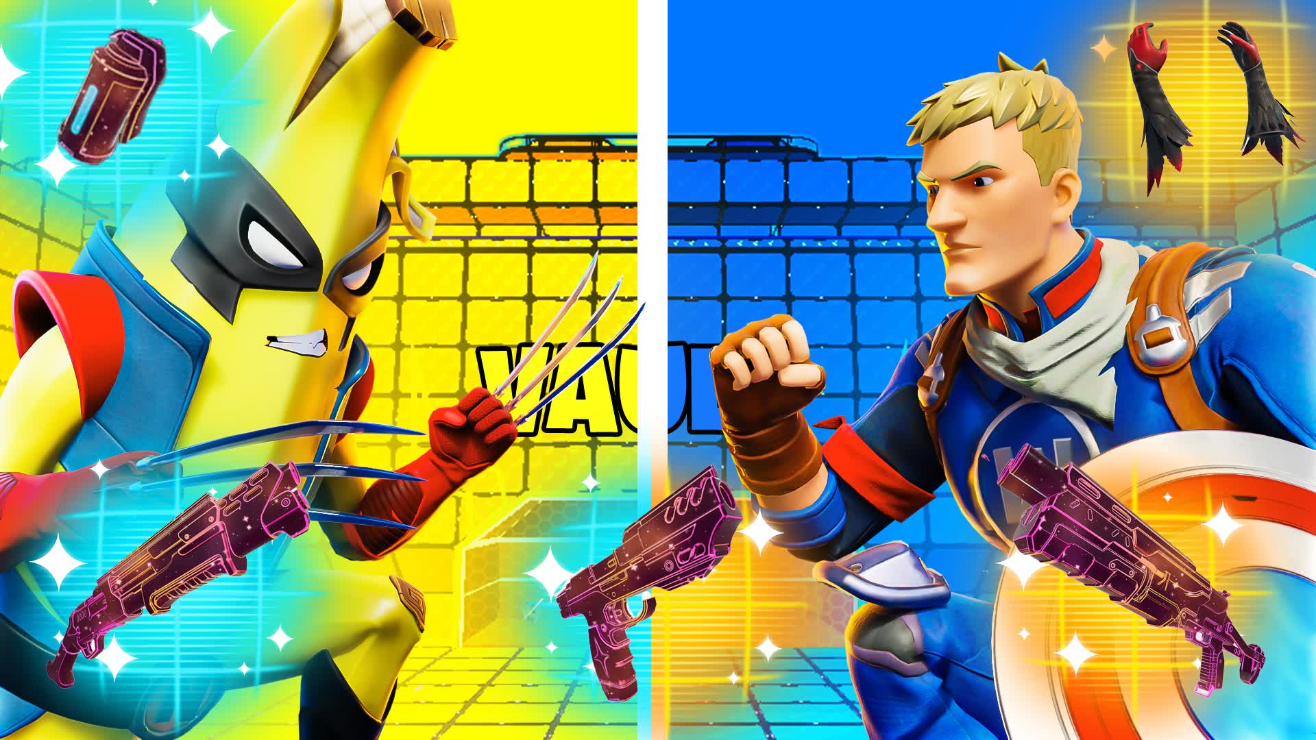 🍌PEELY VS JONESY🦸‍♂️ 8530-0110-2817 by natmor - Fortnite Creative Map ...