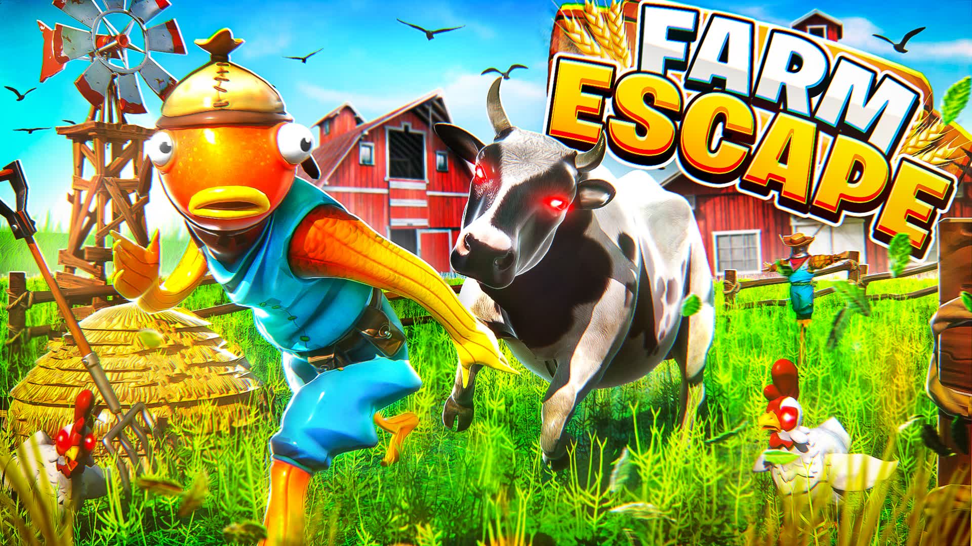 sigmastudios tarafından üretilen FARM ESCAPE ROOM 2602-4130-0555 - Fortnite