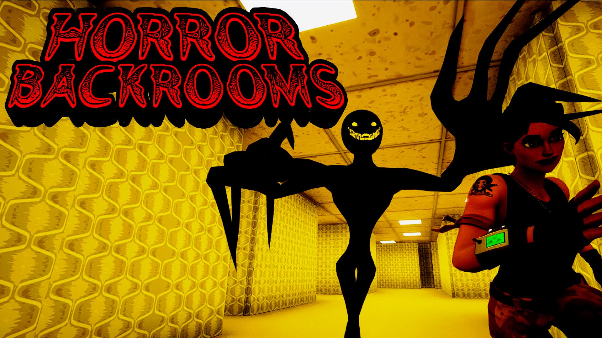 HORROR BACKROOMS FIRST PERSON 9232-1871-0404 by agence - Fortnite Creative Map Code - Fortnite.GG