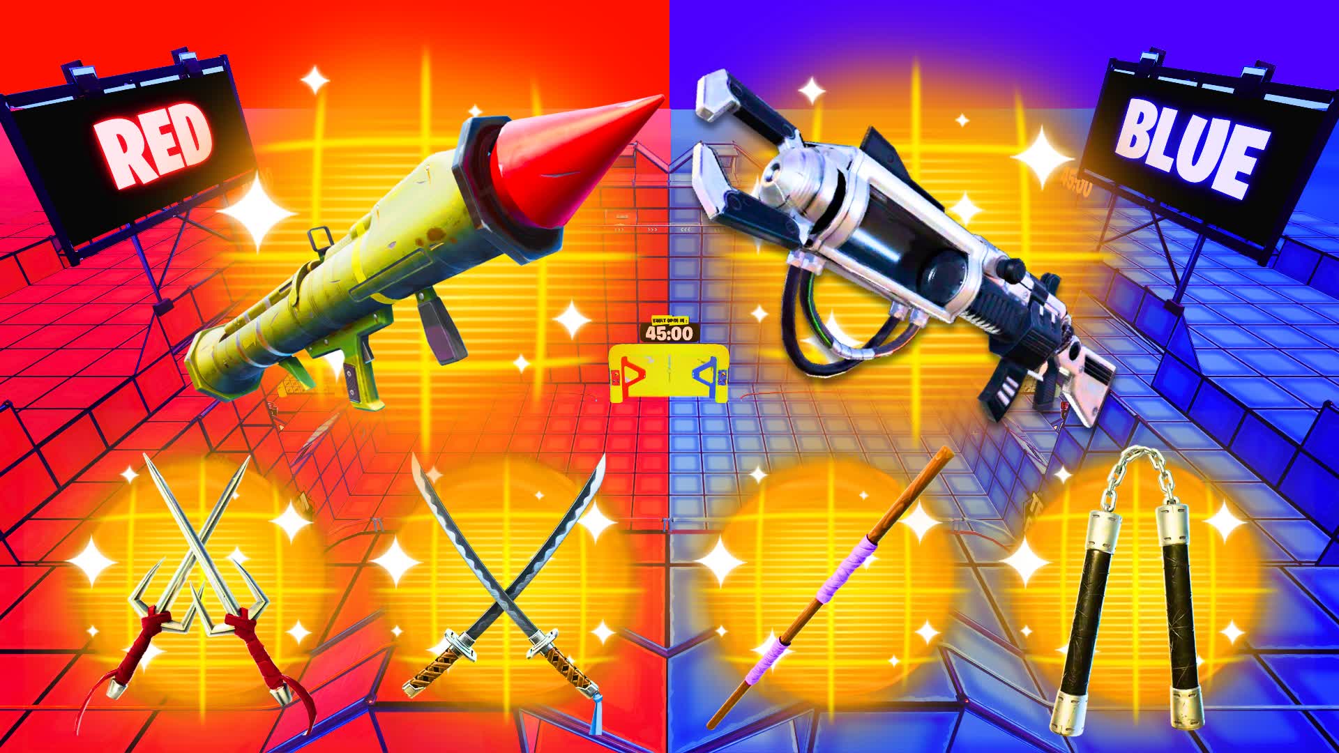 TMNT CRAZY RED VS BLUE 4980-7602-8604 by creatar - Fortnite Creative ...