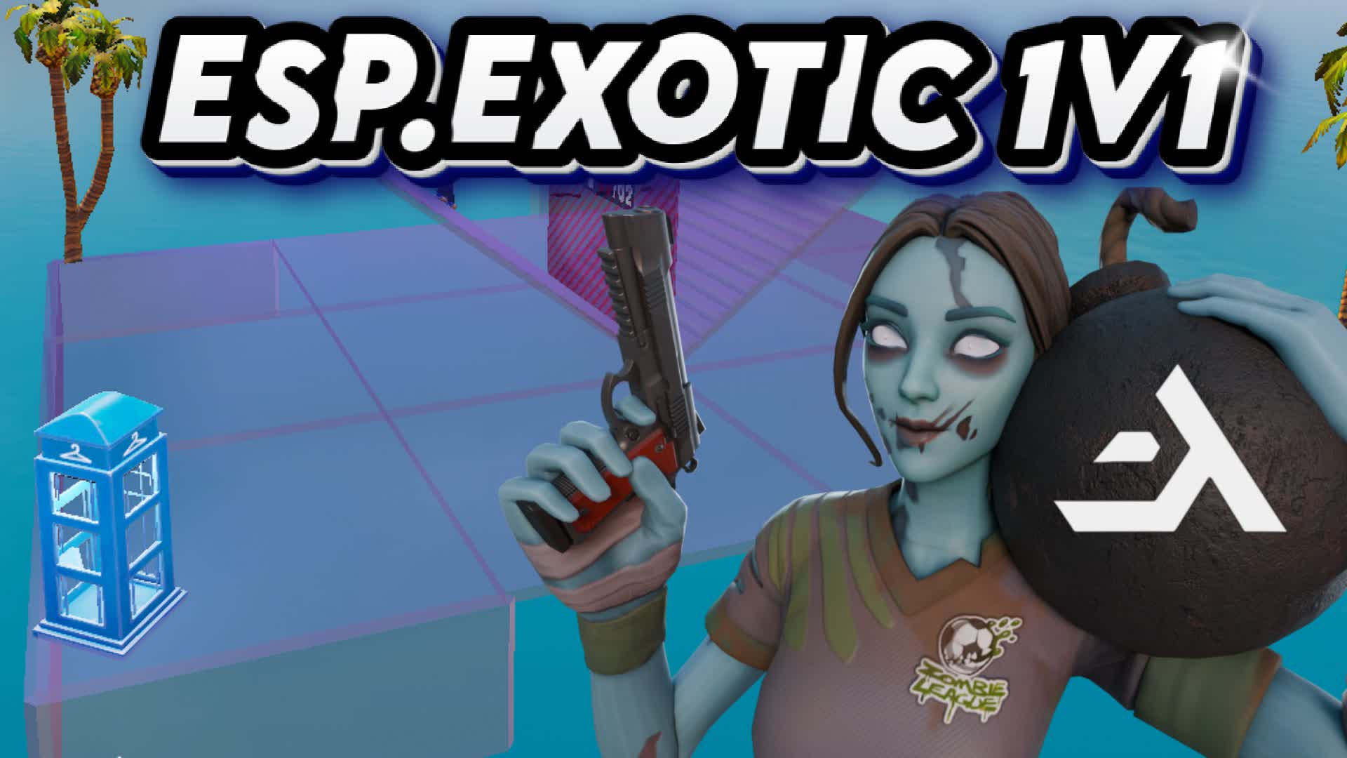 EXOTIC 1V1🏆 0683-0749-2150 by fandax - Fortnite Creative Map Code ...