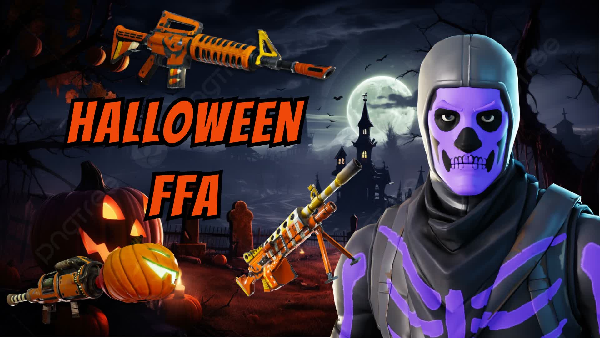 🎃 Halloween All Wepons FFA 🎃 4096-0241-7271 by mykey - Fortnite ...