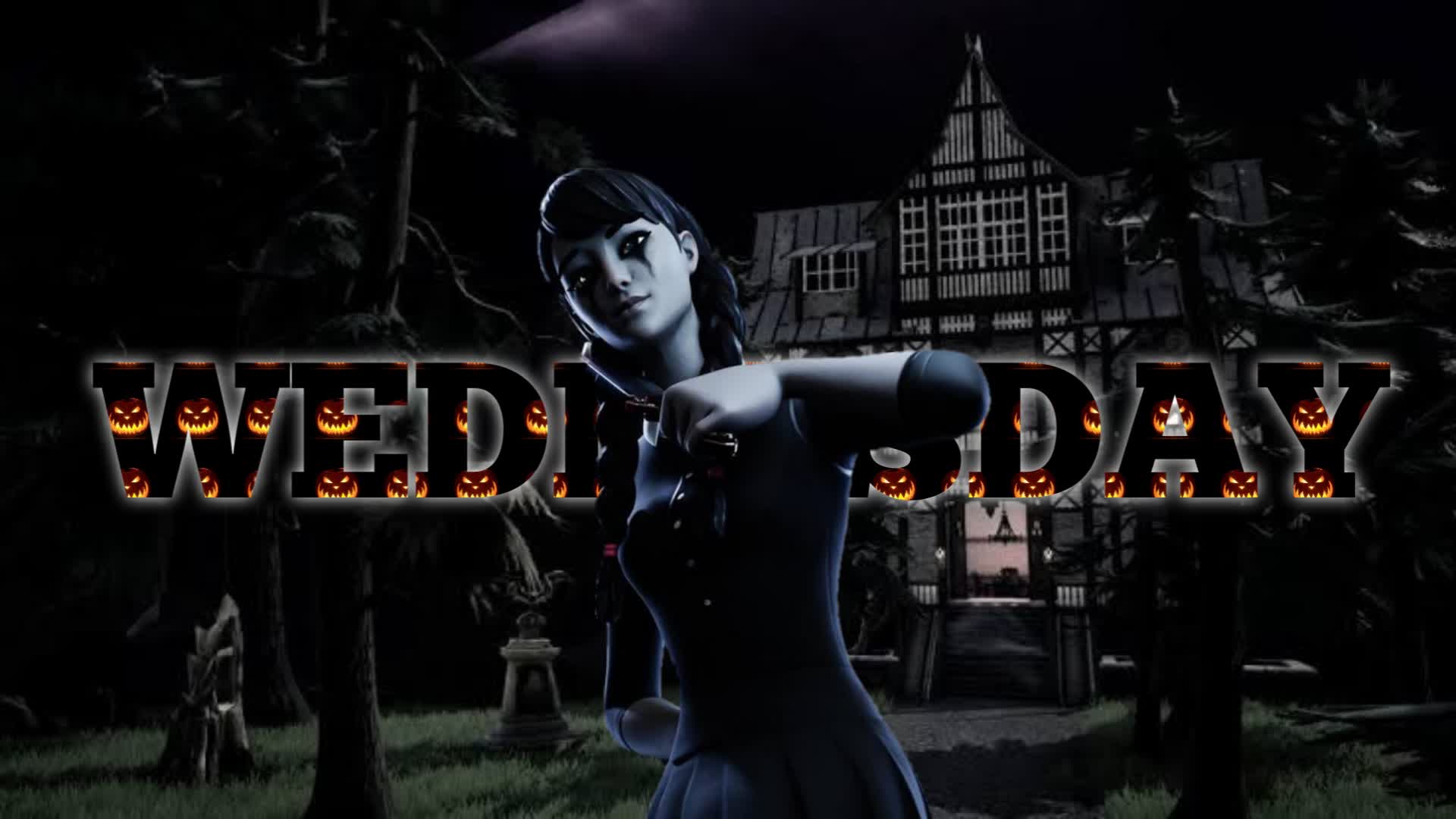 Wednesday Theme Hide And Seek 0813-4988-4516 by pickalodean - Fortnite