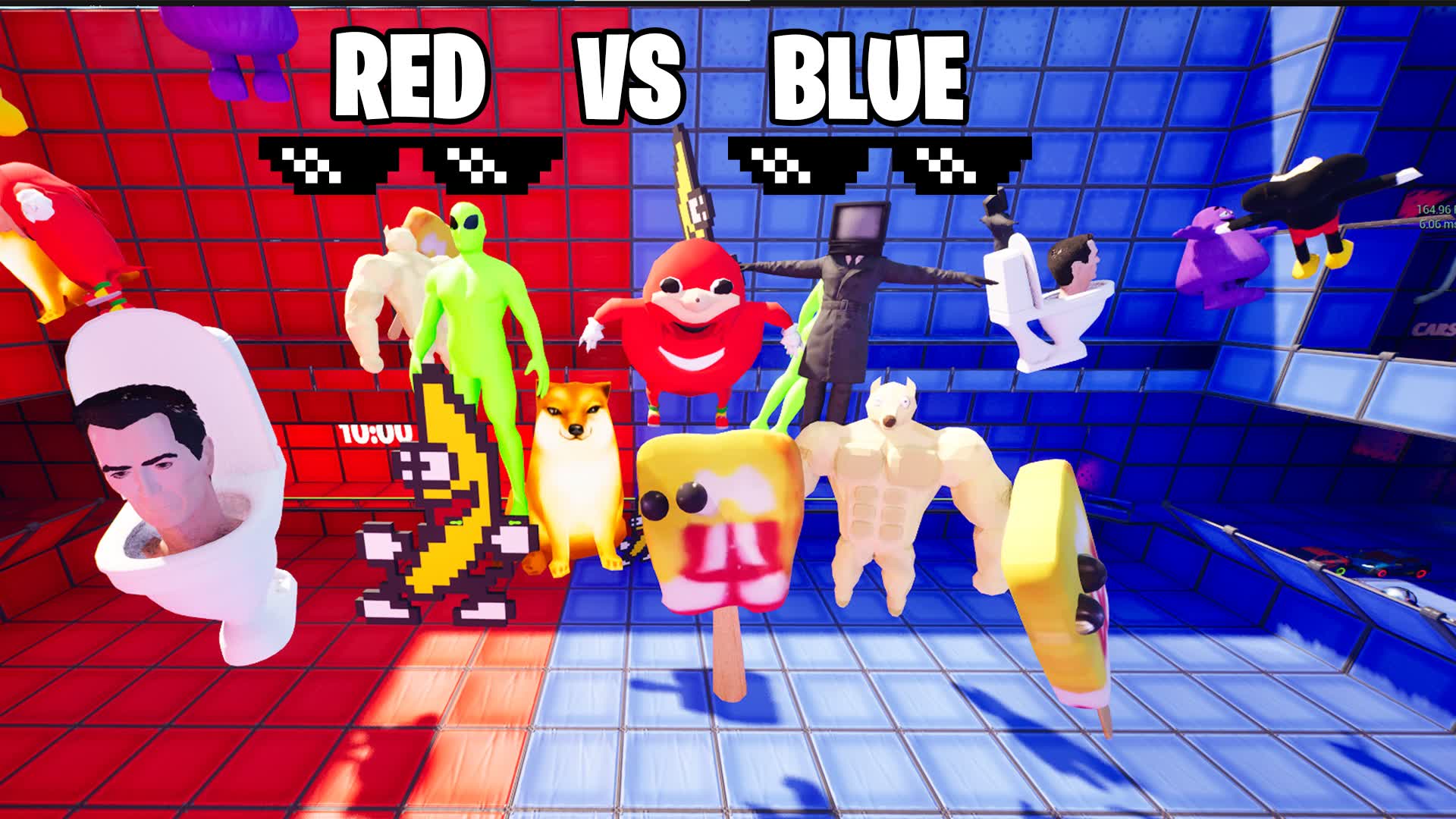 🤪MEME RED VS BLUE🆕 9499-1502-8698 by bulba1x - Fortnite Creative Map ...