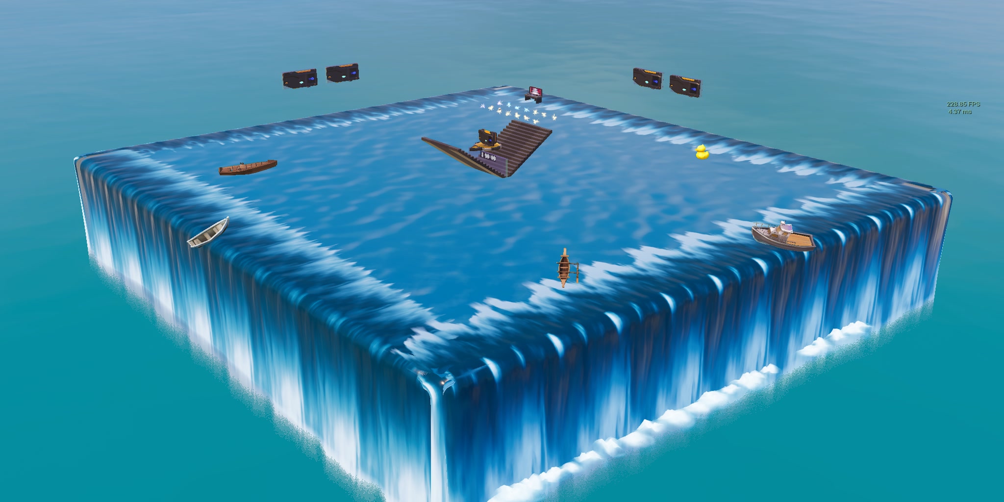 Waterfall 1V1 2246-3530-7581 by dimbus - Fortnite Creative Map Code ...