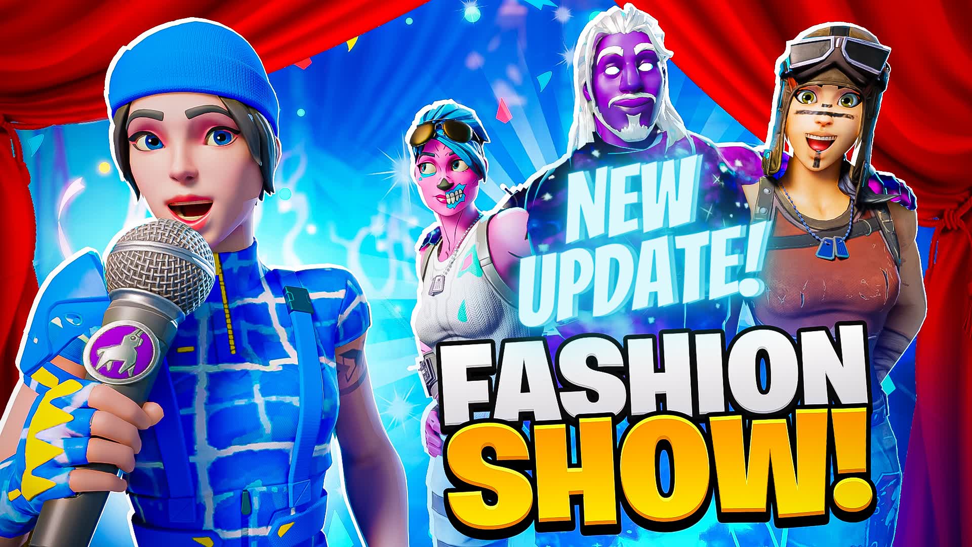 🌠50 Player Fashion Show 3204-8774-5687 by mykey - Fortnite Creative Map ...