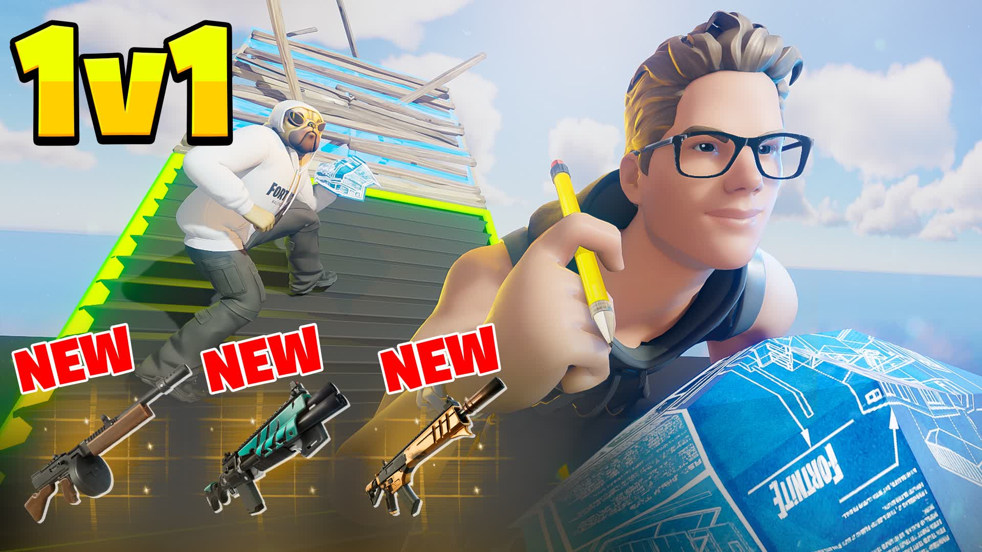 1V1 BUILD FIGHTS 7322-4245-9116 by af0 - Fortnite Creative Map Code ...