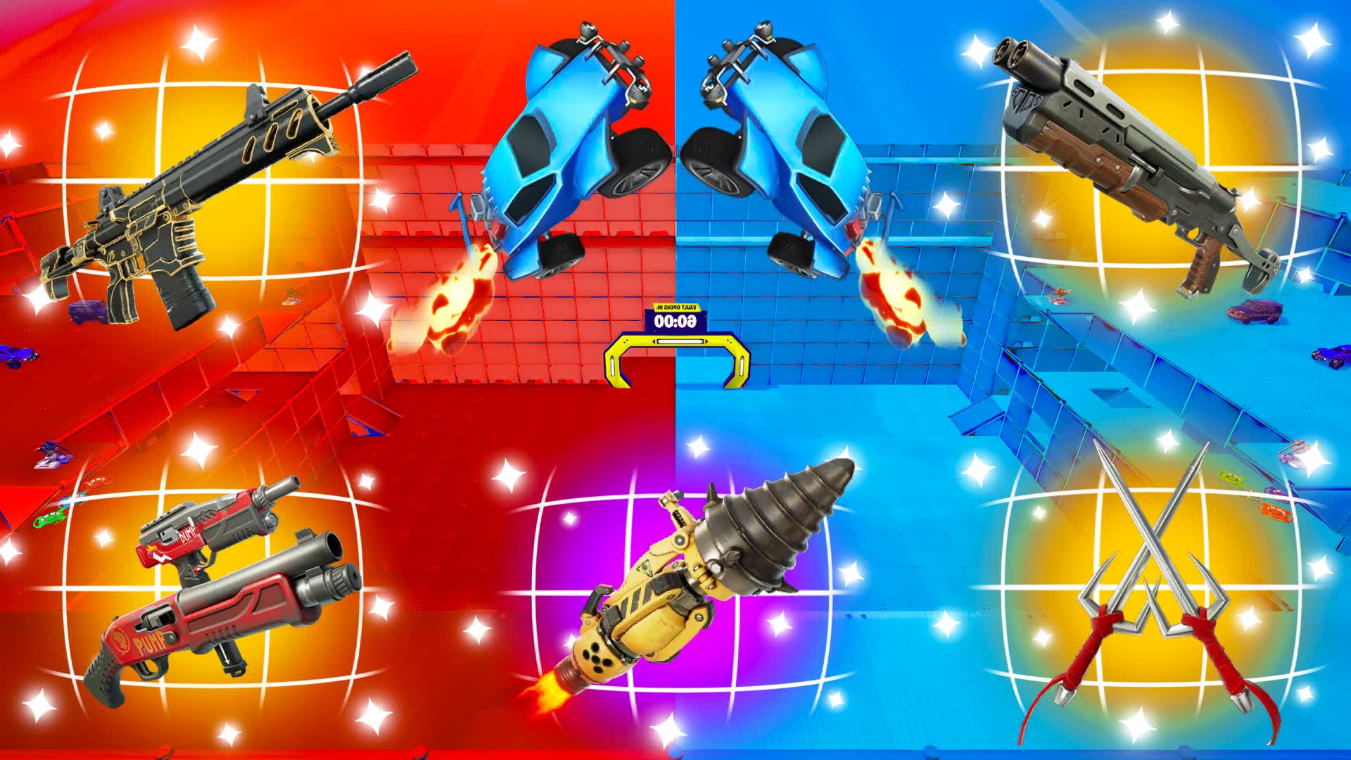 SUPER TMNT RED VS BLUE 🔴🔵 1479-2730-0626 by combatgames - Fortnite ...