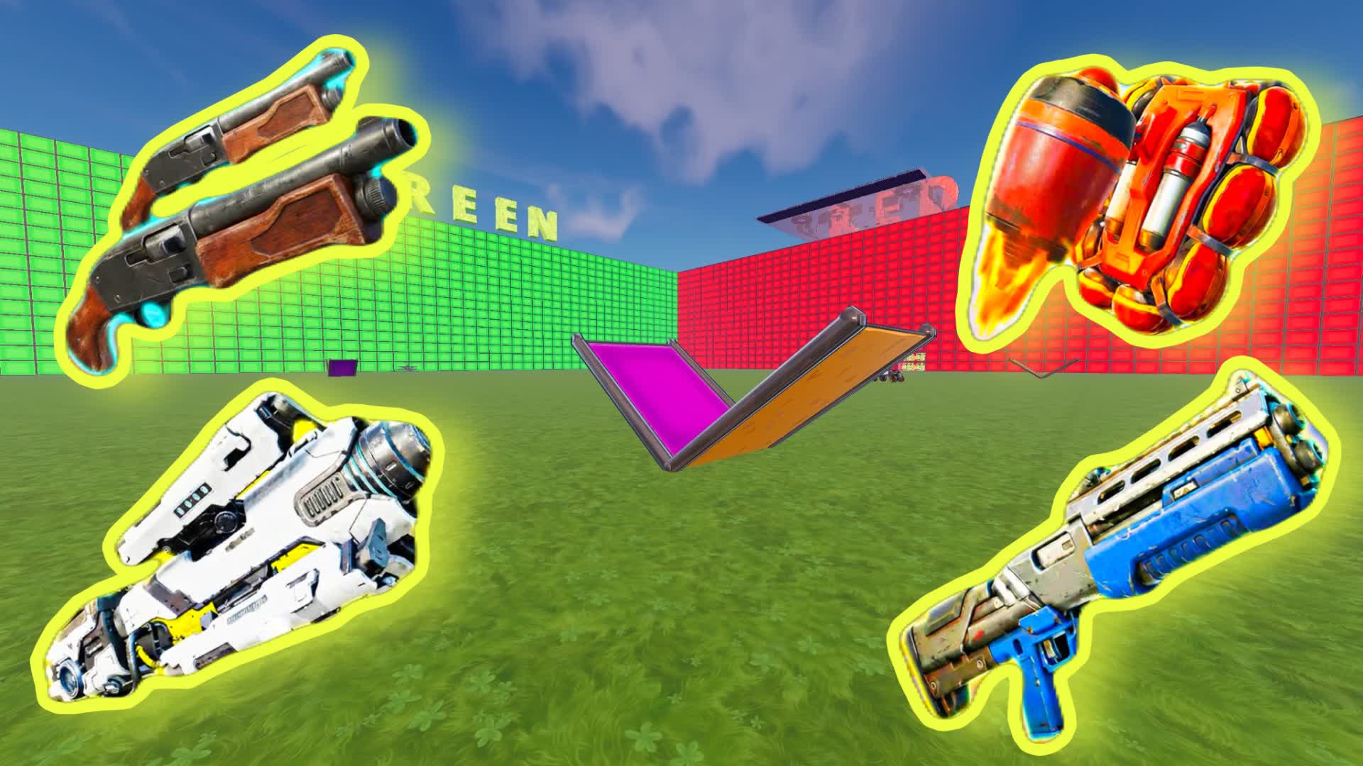 CRAZY 1V1 WITH EVERY GUN EVOLVED 6750-8090-1539 by nedjmo - Fortnite