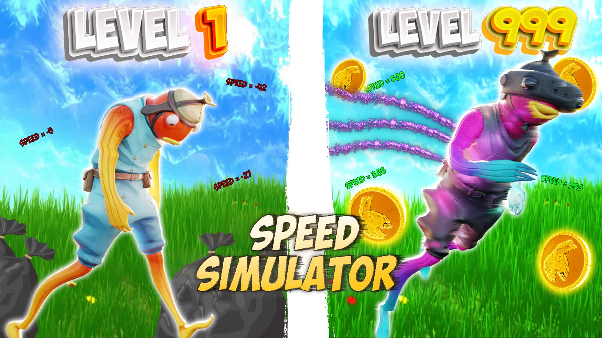 Speed Simulator ⚡ 5142-8823-6837 by vndg - Fortnite Creative Map Code - Fortnite.GG