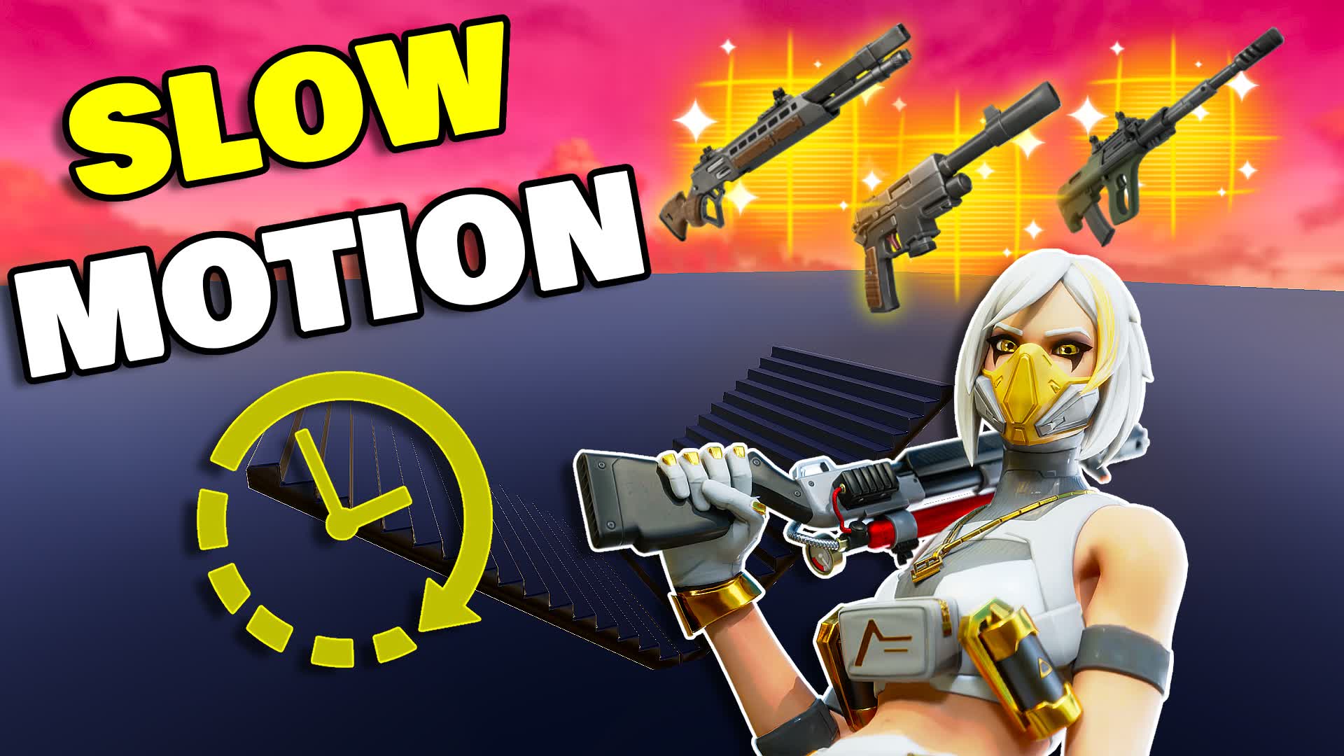 SLOW-MO FFA 🕚 5175-4939-9016 by brada - Fortnite Creative Map Code ...