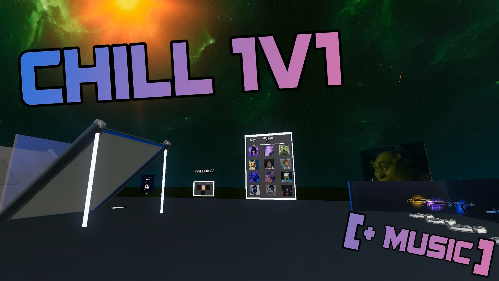 Chill 1V1 Map [+MUSIC] 9116-4685-3854 by maskyy - Fortnite