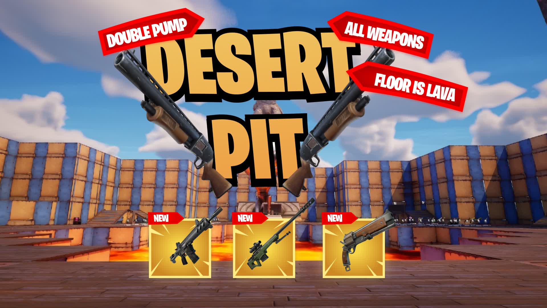 DESERT PIT |FFA|GOOD LOOT| FLOOR IS LAVA 0599-9150-4458 by thecreeper ...