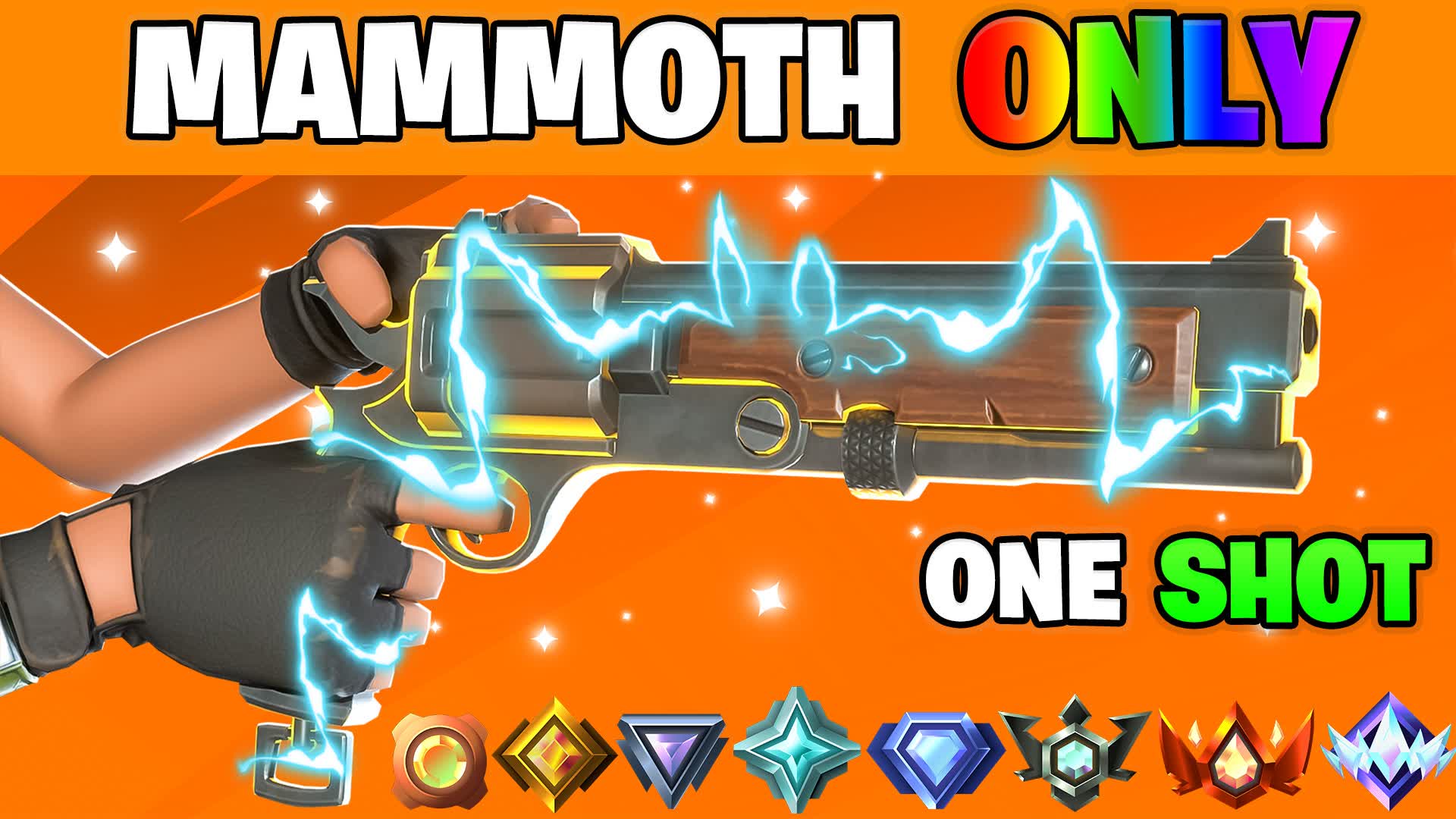 HUGE MAMMOTH ONLY 🎯 ONE SHOT 0268-6525-0616 von keebabb – Fortnite
