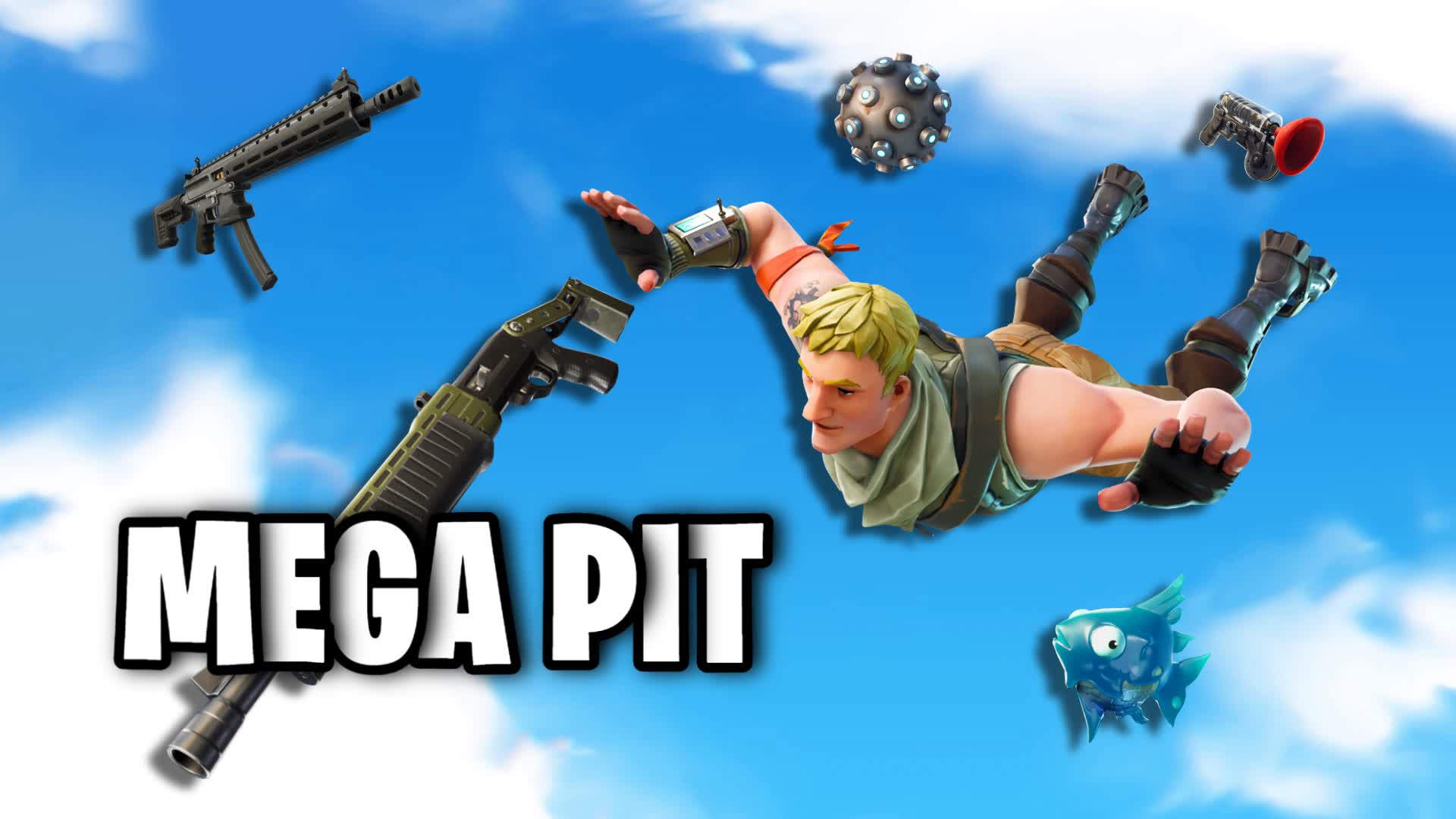 SUPER MEGA PIT : Ultimate Combat 4346-9406-0041 by lucky43 - Fortnite Creative Map Code ...