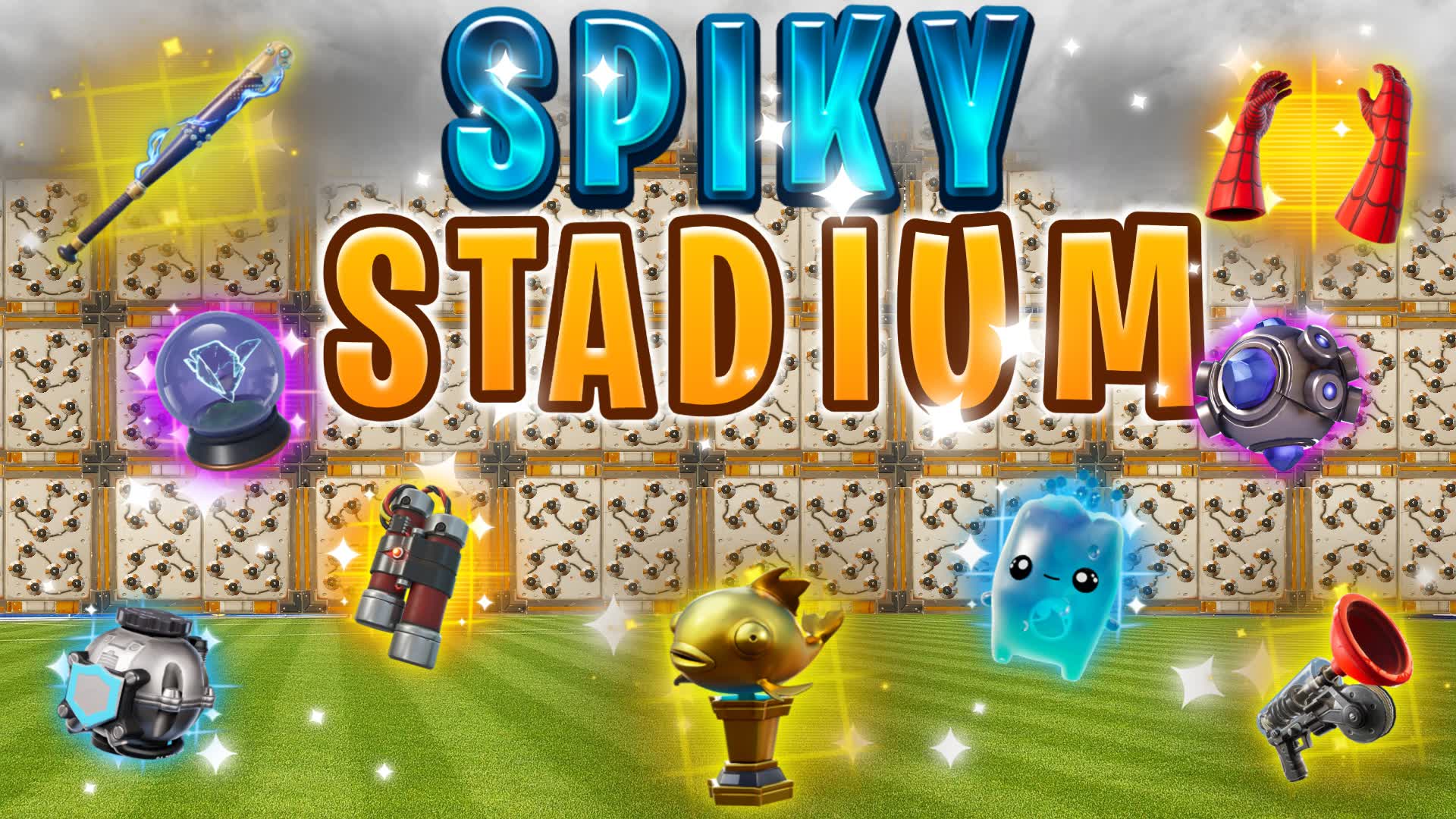 TMNT SPIKY STADIUM 3449-3400-0161 by alvala - Fortnite Creative Map ...