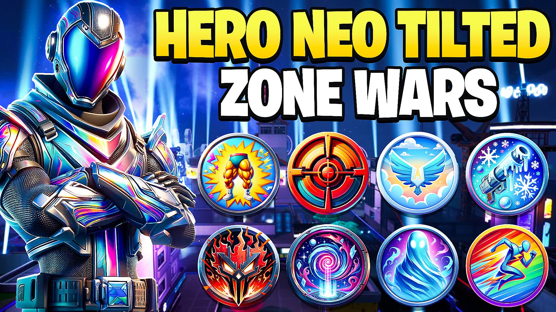 Hero Neo Tilted Zone Wars FFA 9001-2341-0978 by oglukky - Fortnite Creative Map Code - Fortnite.GG