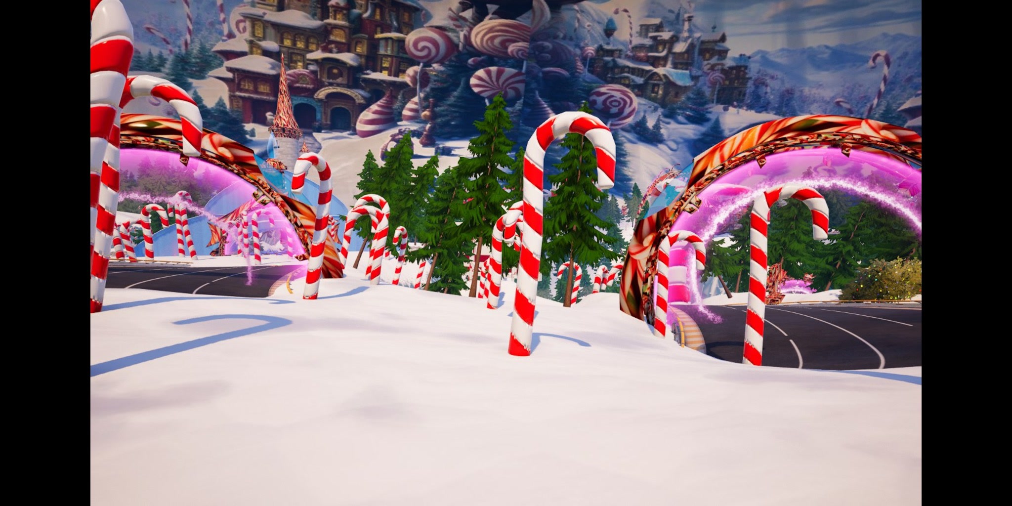 Candy Cane Forest Racer 1831-4786-0618 by bigols - Fortnite Creative ...