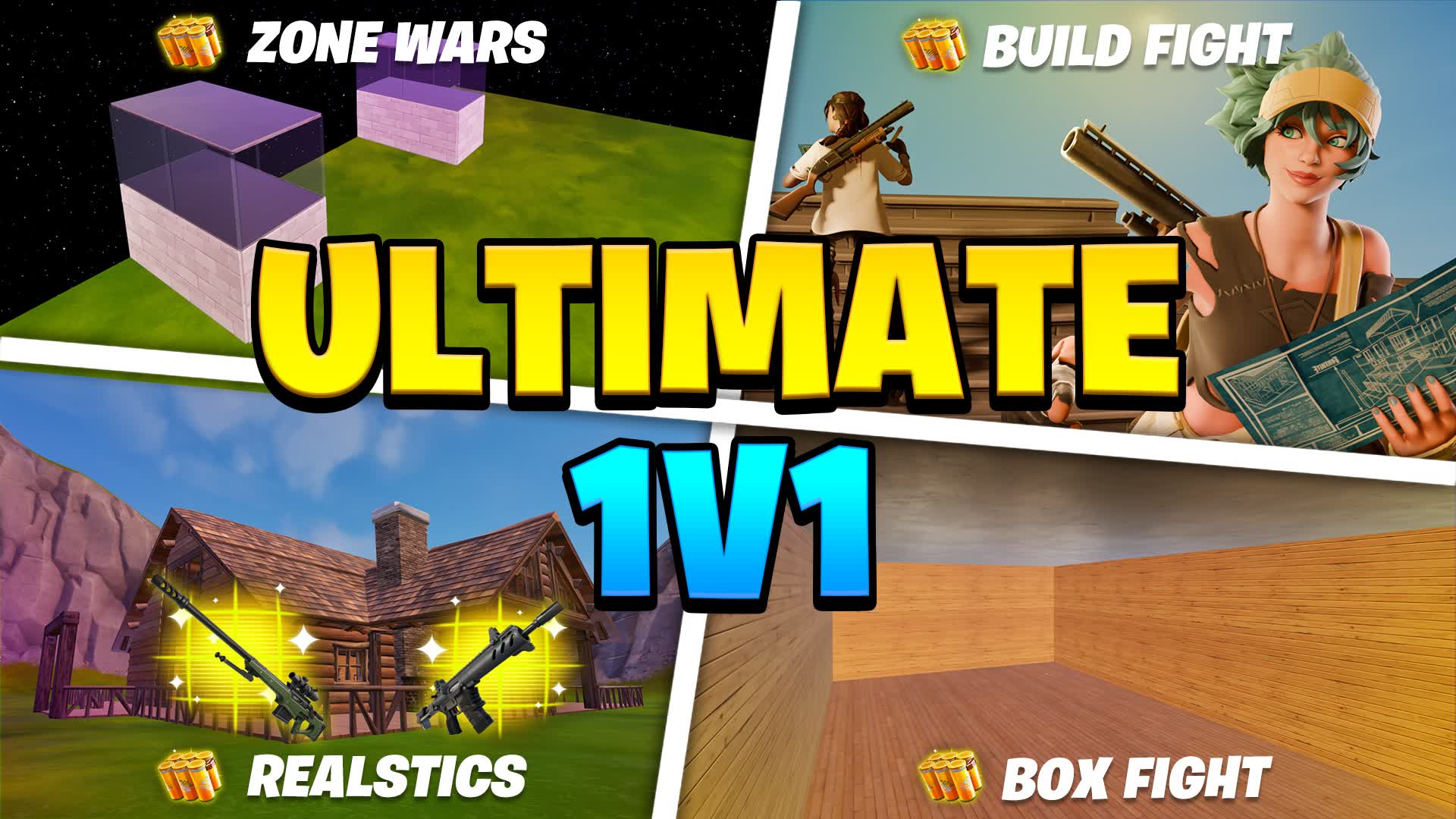 ULTIMATE 1V1 [MAHARAJ] 7721-8126-1561 by maharaj - Fortnite