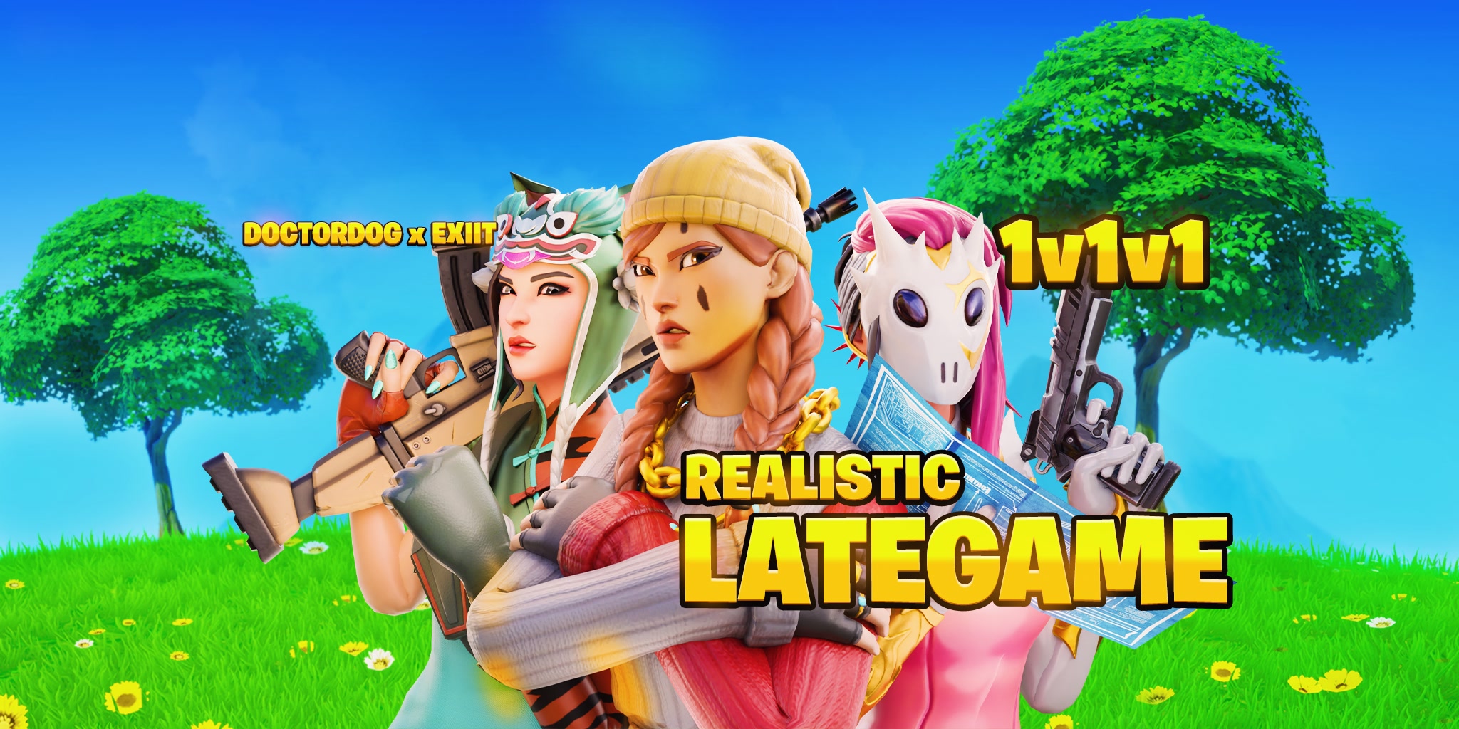 1v1v1 Lategame High/Mid/Low-Ground! 9205-3991-8141 by doctordog ...
