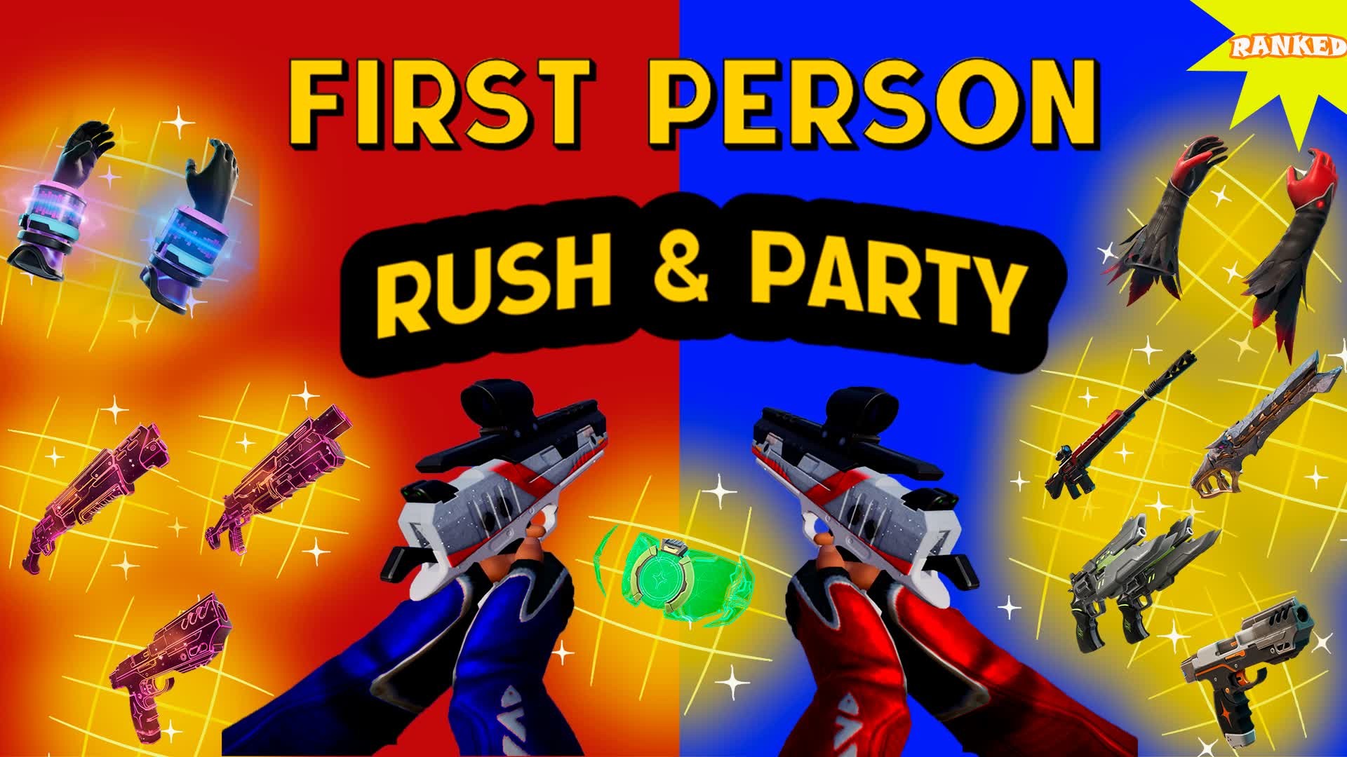 🔵🔴First Person Red Vs Blue Rush&Party 3727-4543-3778 by havicmac ...